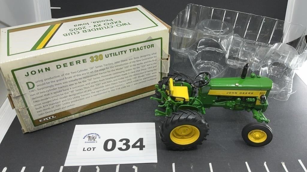 JOHN DEERE 330 UTILITY TRACTOR