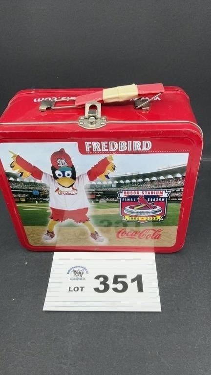 COCA-COLA, FRED BIRD LUNCH BOX