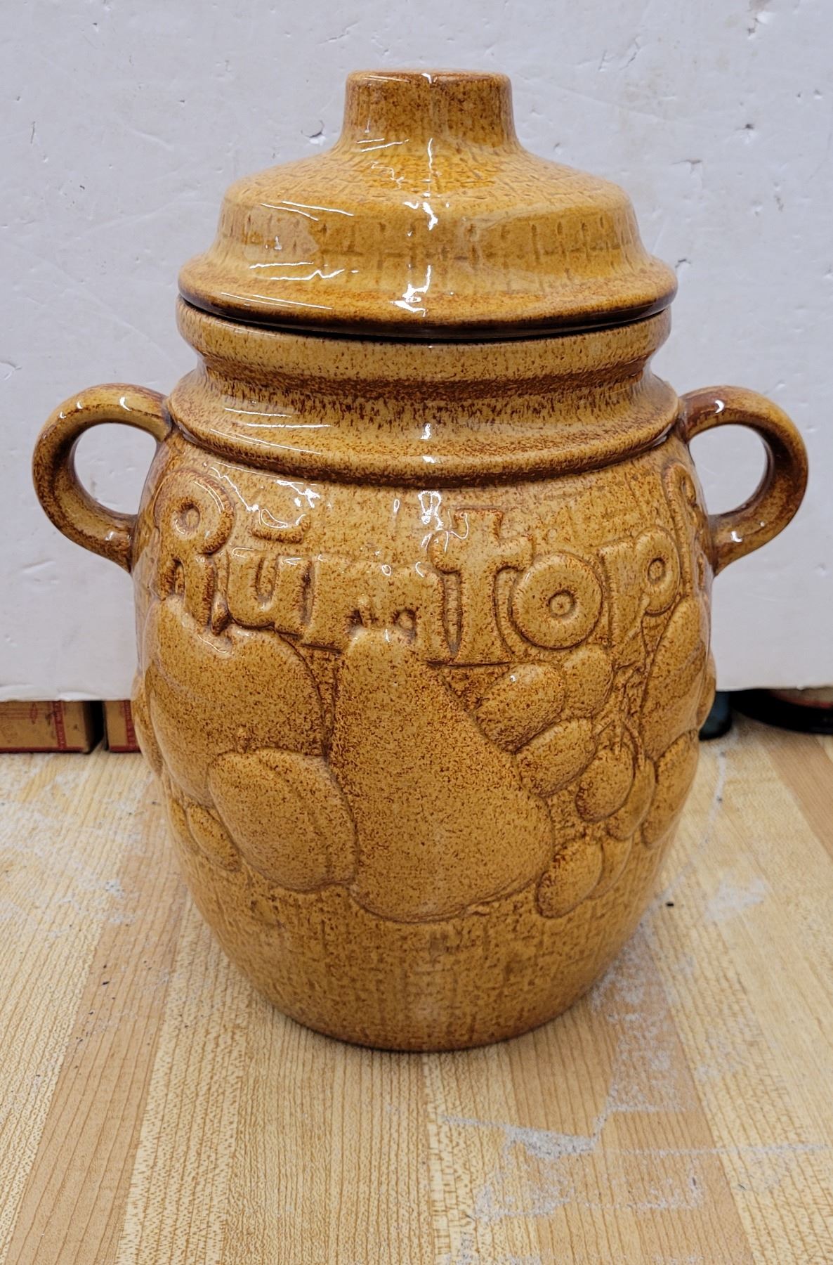 Mid Century German Rumtopf Dessert Jar