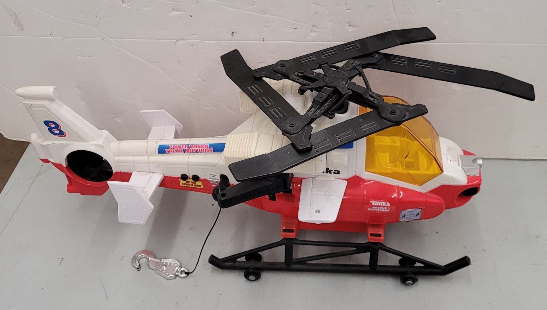 Tonka Mighty Fleet Rescue Helicopter Toy
