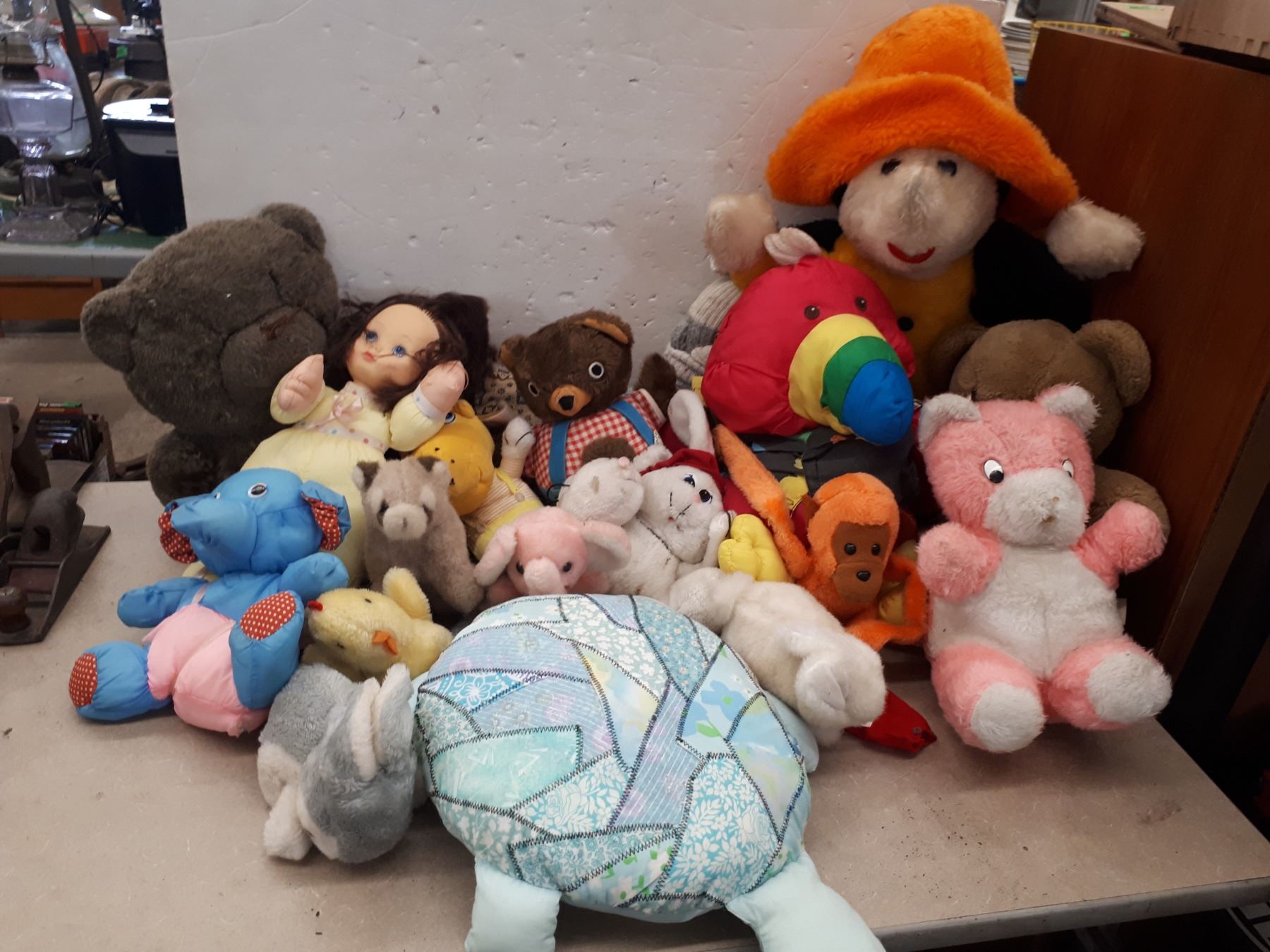 Large Amount of Vintage Stuffies - Various Eras 1960s - 1980s