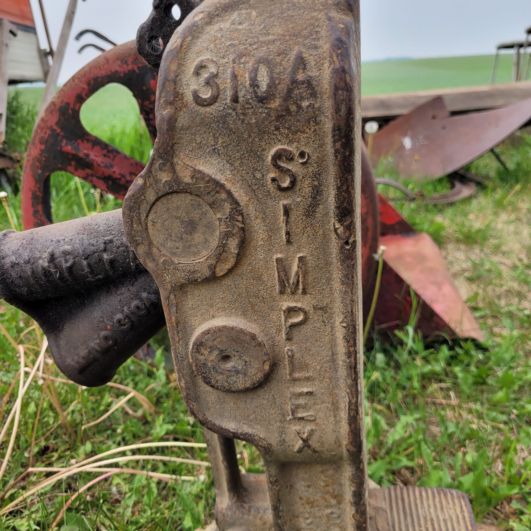 Vintage Railroad Jack Stand - Simplex Model 310A