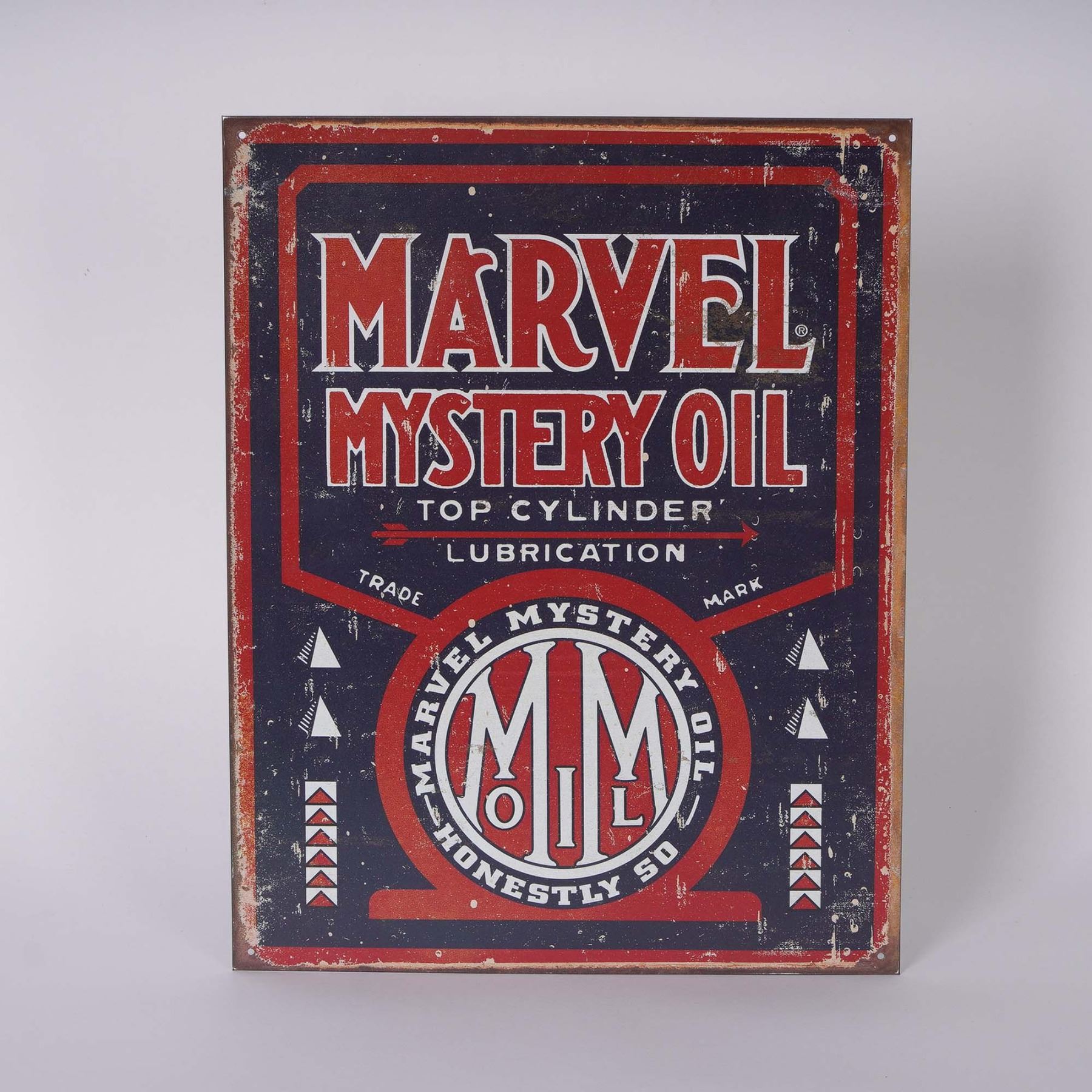 Marvel Mystery Oil Advertising Sign