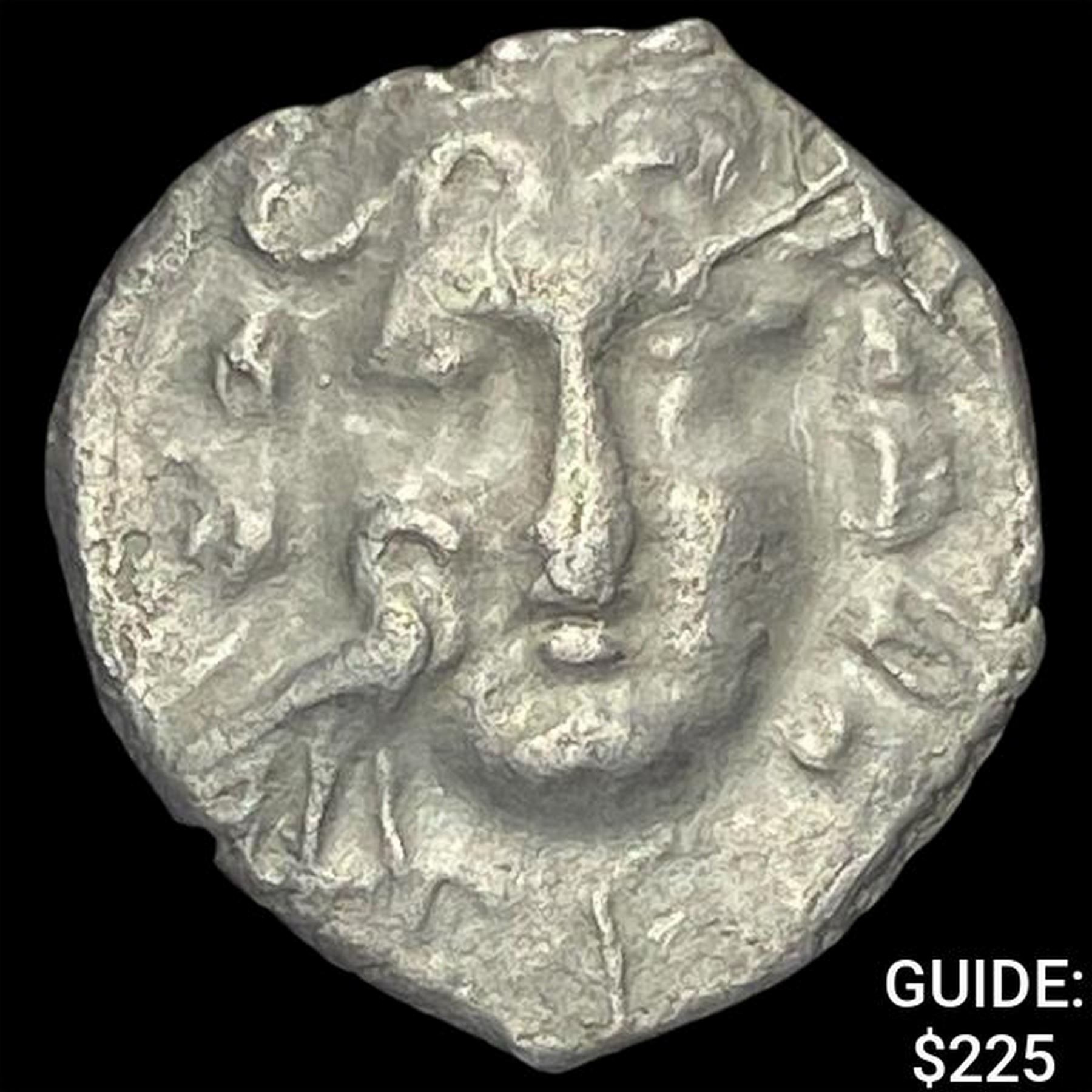 [175-150] BC Ancient Greek Caria Mylasa Silver Drachm CLOSELY UNCIRCULATED