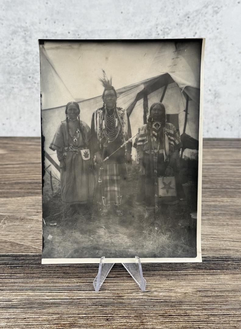 Edward Boos Flathead Indian Montana Photo