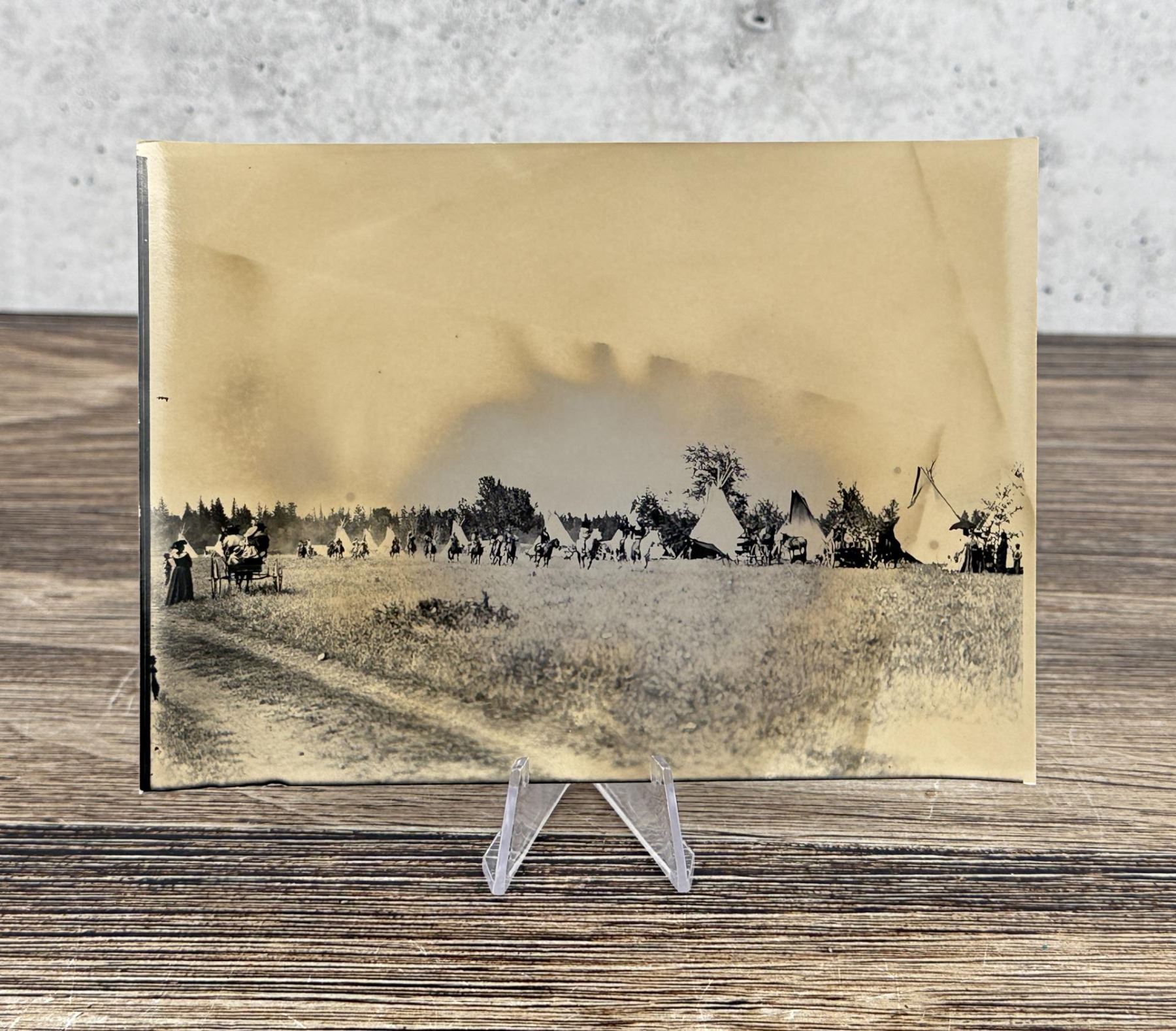 Edward Boos Flathead Indian Montana Photo