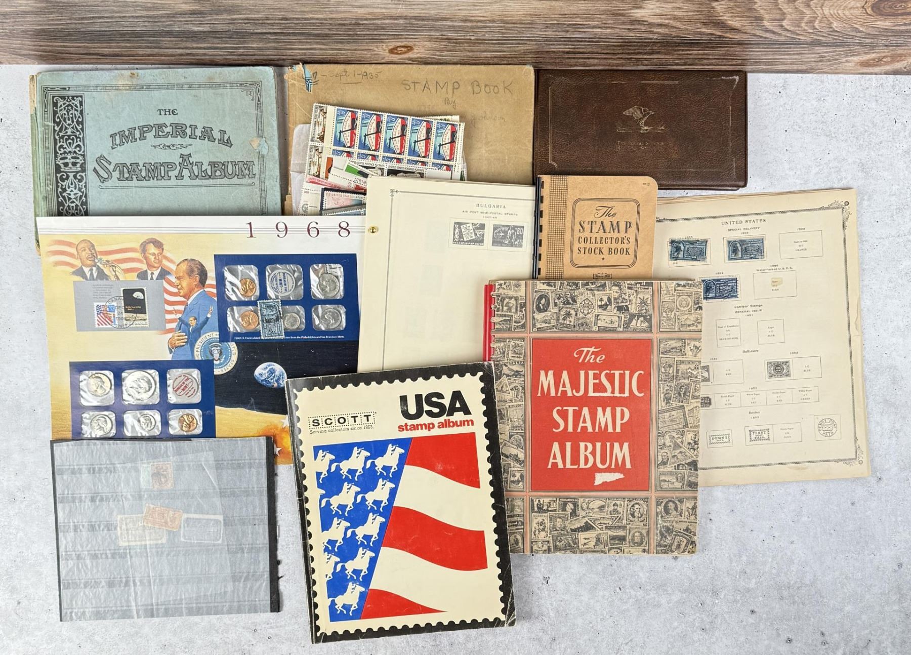 Antique Stamp Collection