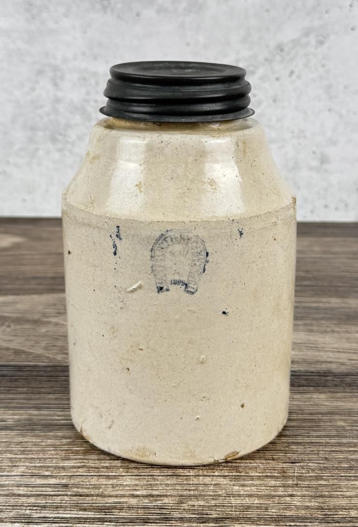 Macomb Pottery Stoneware Canning Jar