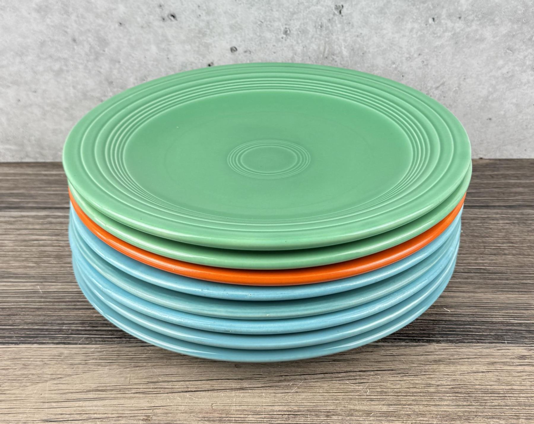 Vintage Fiesta Fiestaware Plates