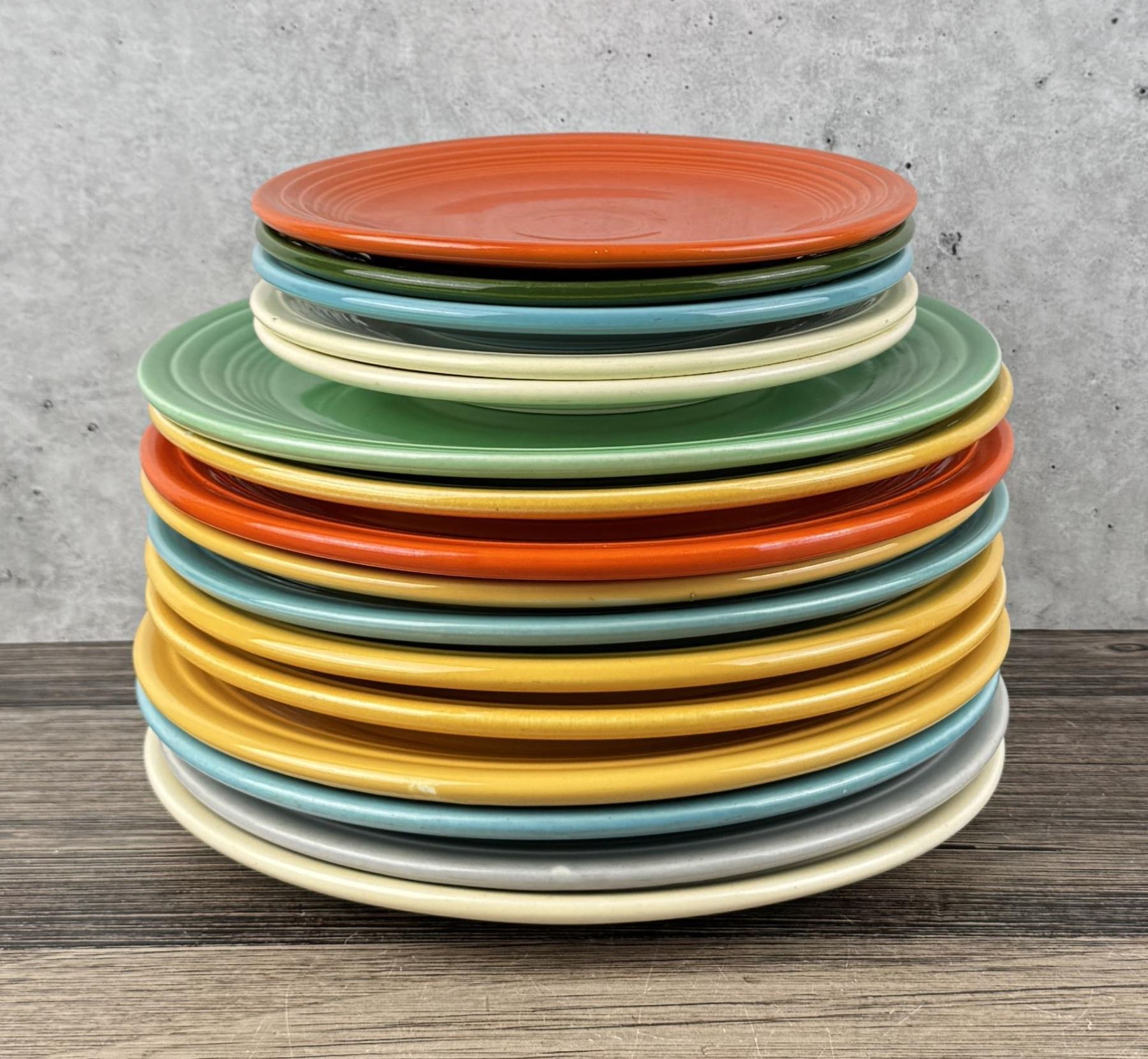Vintage Fiesta Fiestaware Plates
