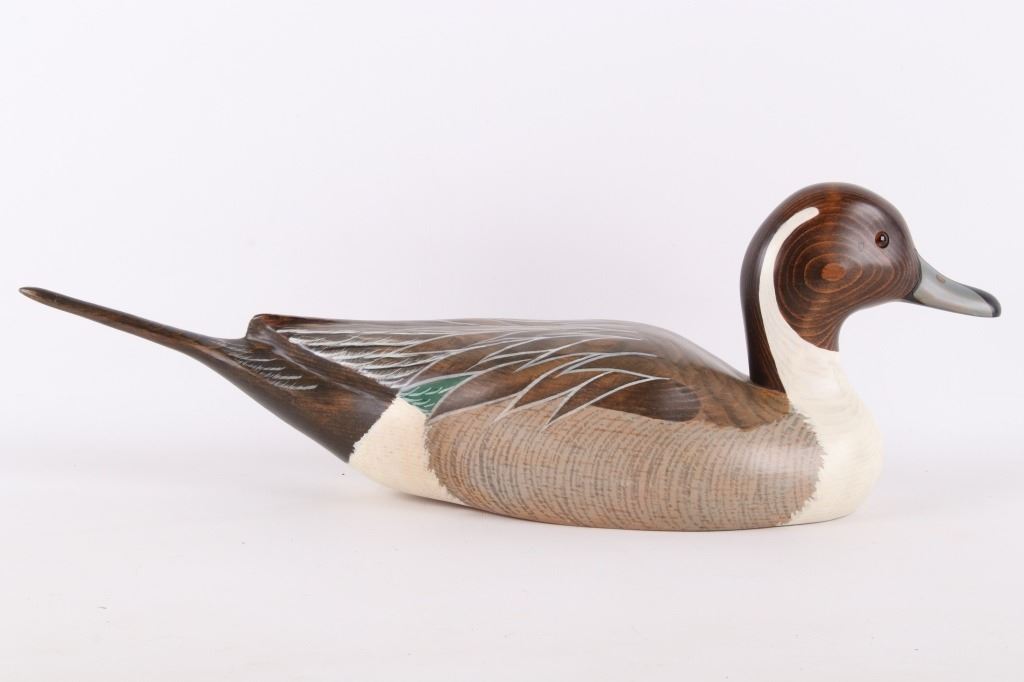Thomas Chandler Signed Pintail Drake Decoy 1991