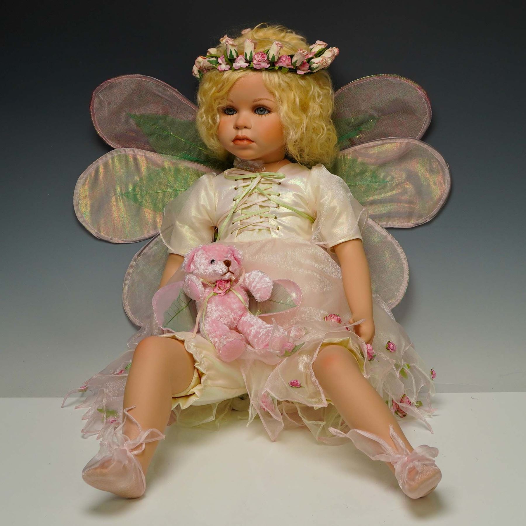 Three Hearts Porcelain Doll, Jenny from The Palmary Collection