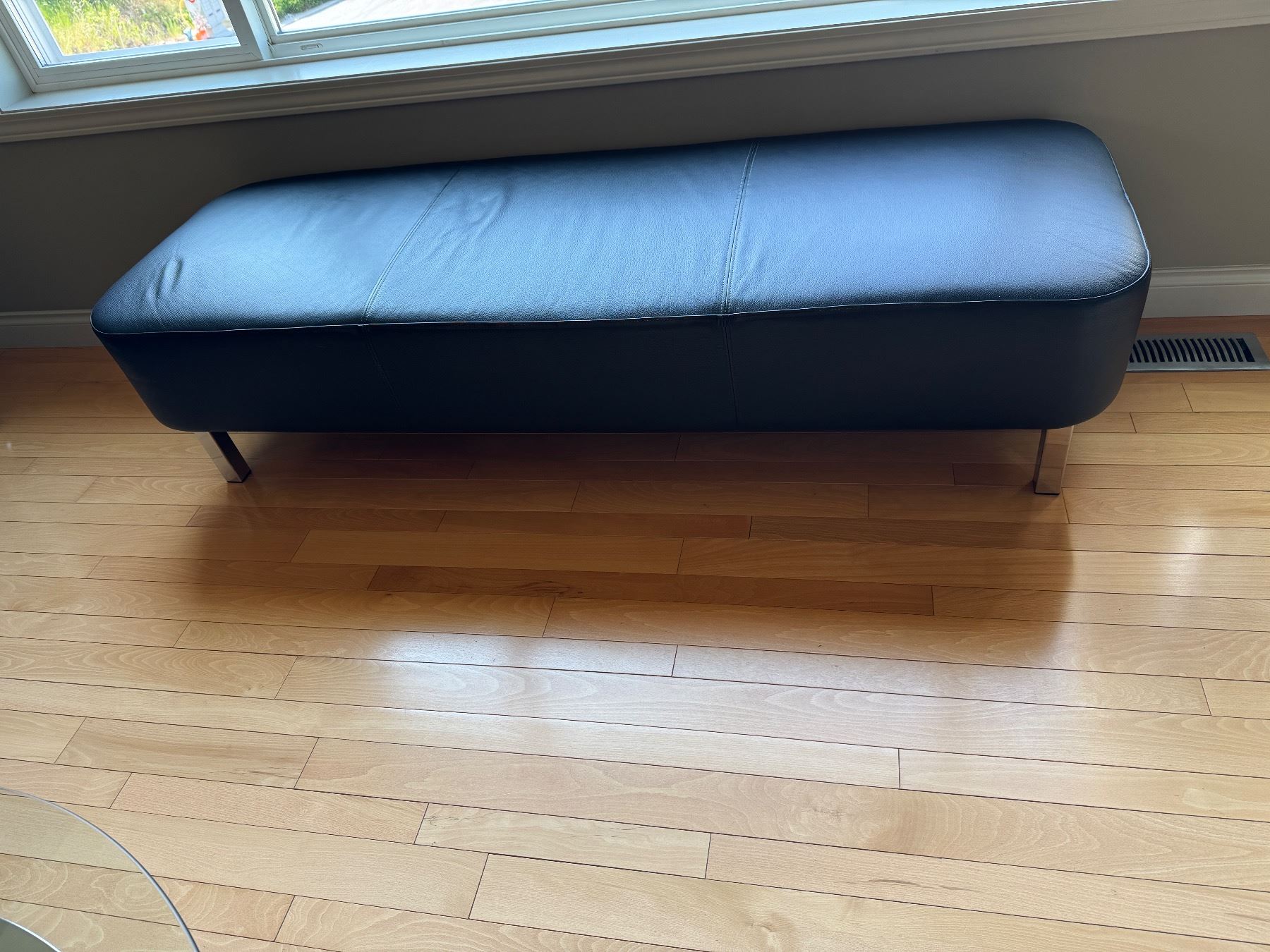 Bench measure 7 inches long 22 inches wide 16 1/2 inches tall