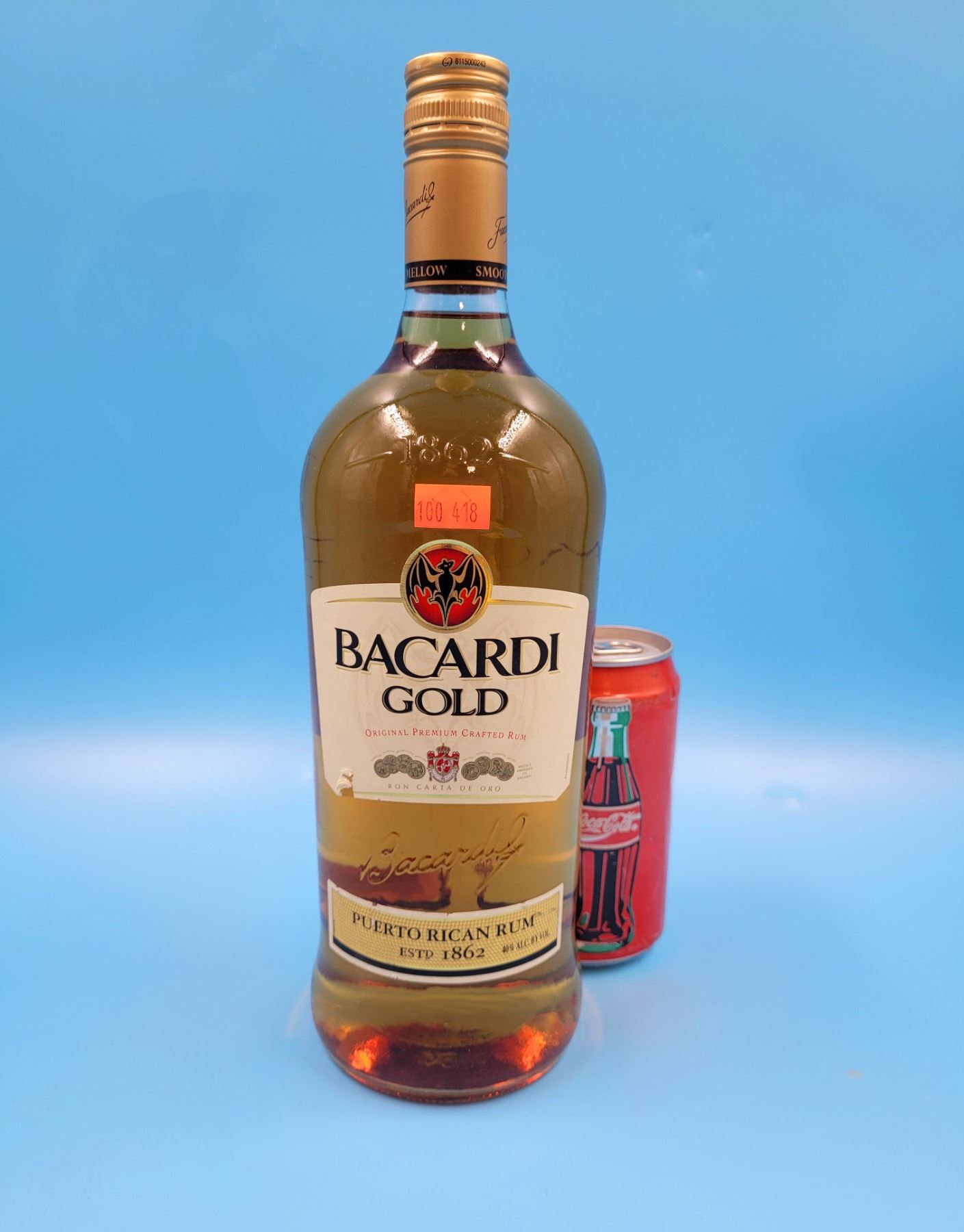 Sealed Bacardi Gold Puerto Rican Rum (19+)