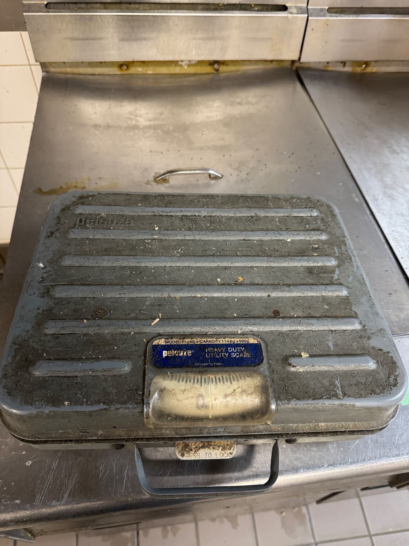 Heavy duty utility scale model P11S capacity 114 kg x 500 g