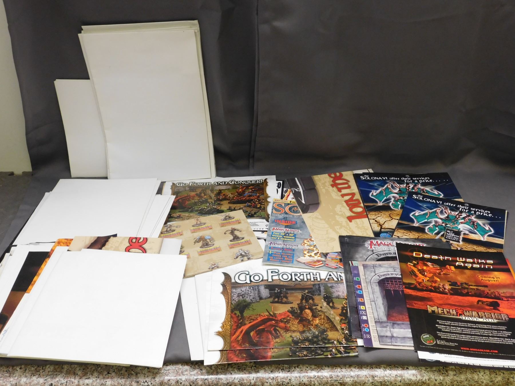 Large Lot of Store Display Card Shop TCG CCG Miniatures, Tabletop RPG ...