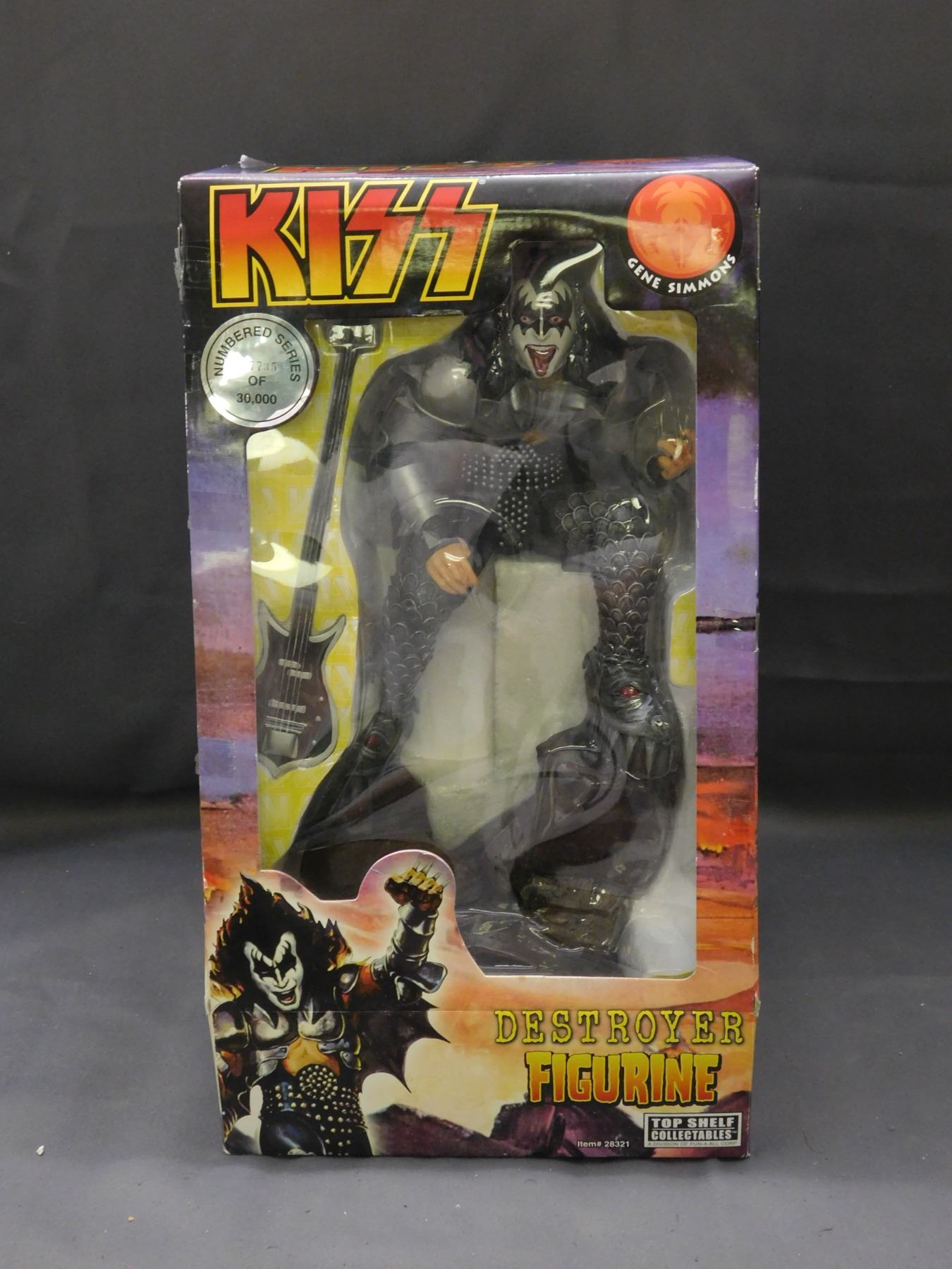 KISS Destroyer Figurine by Top Shelf Collectables Numbered Series