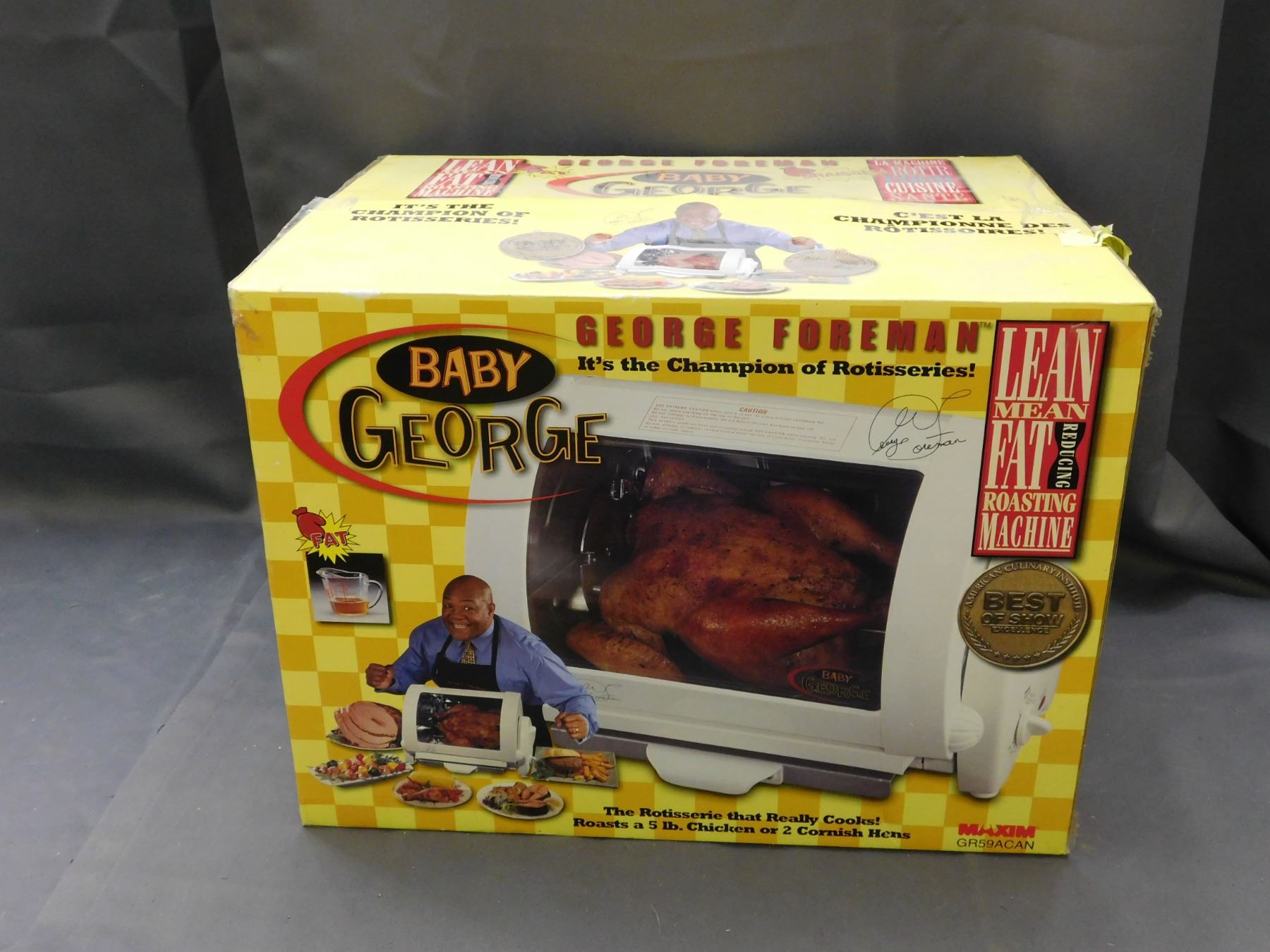 Baby George George Foreman Rotisserie Cooker