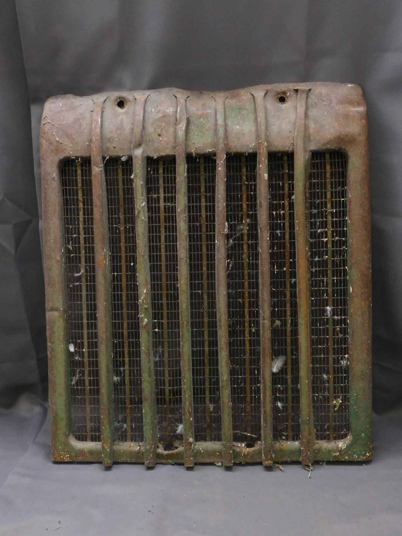 Vintage Worn Tractor Grill