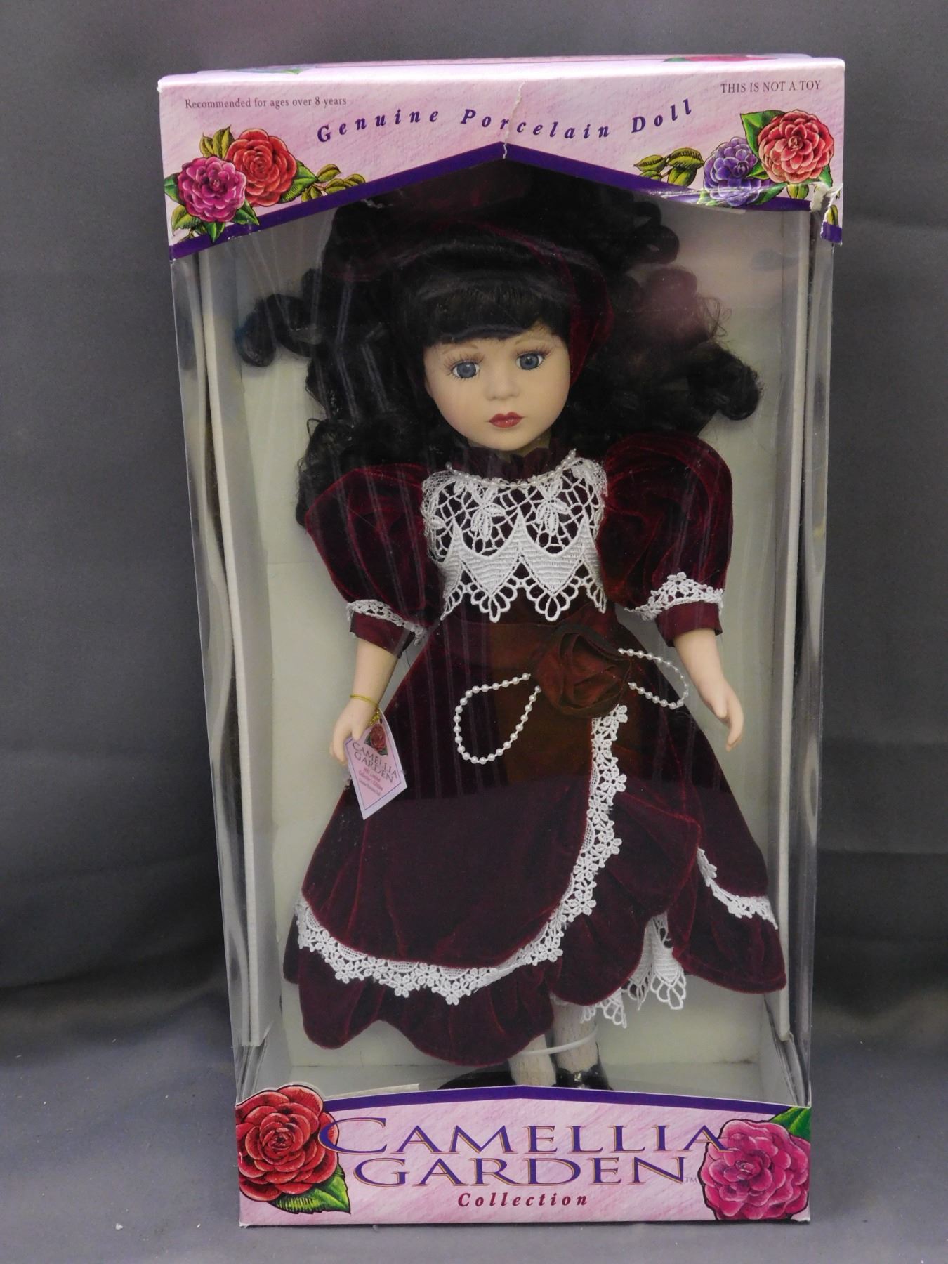 Camellia Garden Porcelain Doll