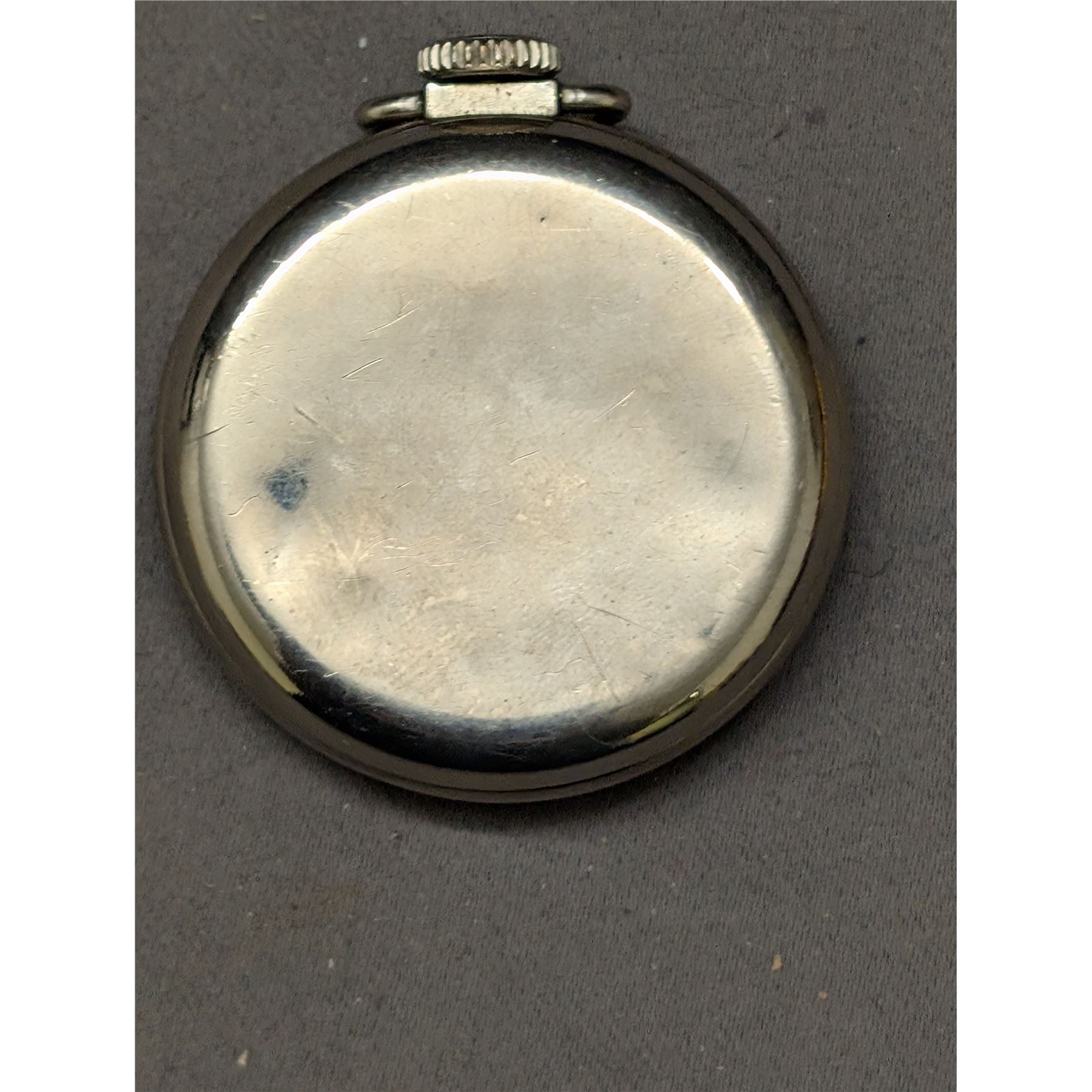 Vintage Solar Mechanical Pocket Watch Runs*