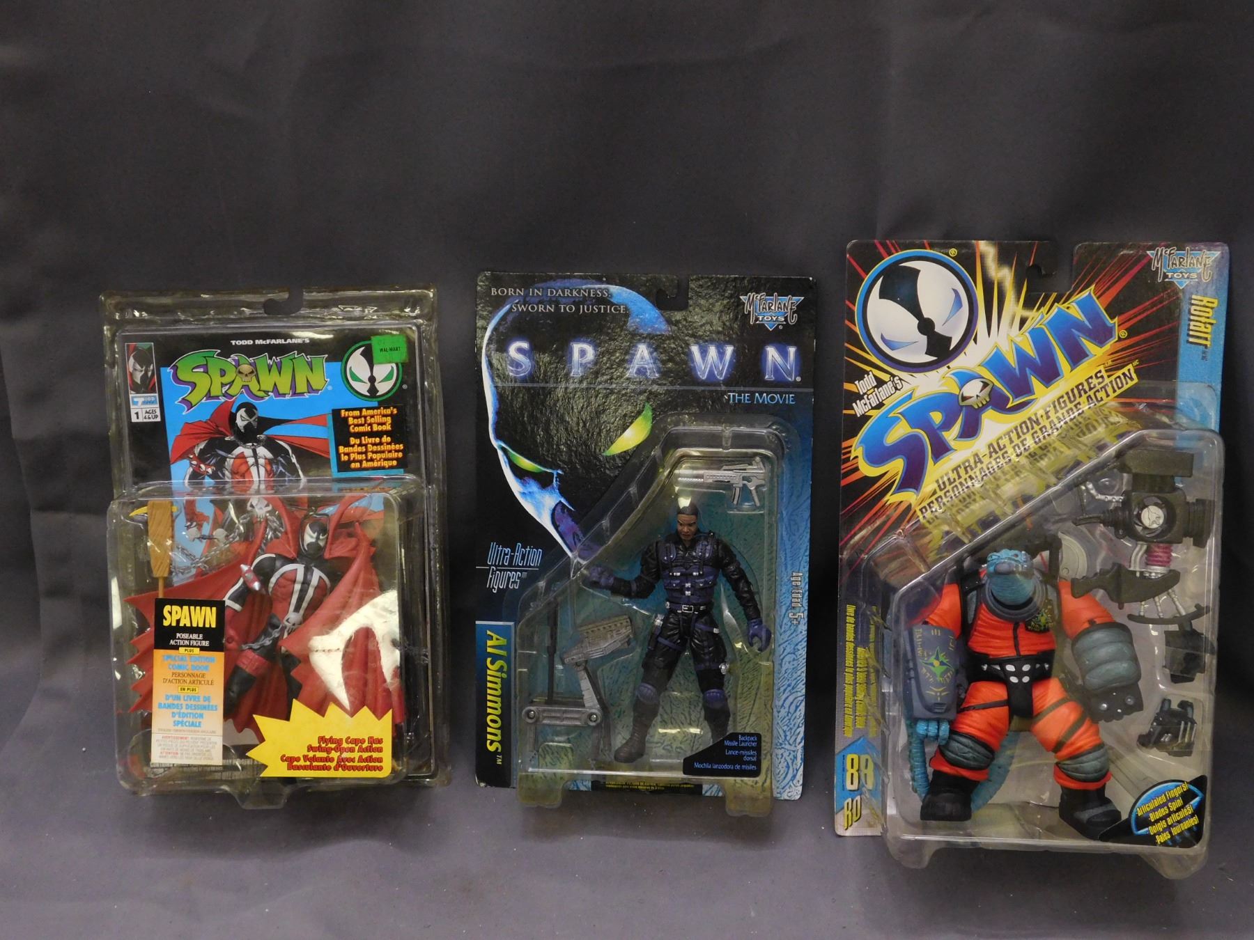 Lot of 3 McFarlane Toys Spawn Action Figures Collectible Figurines ...