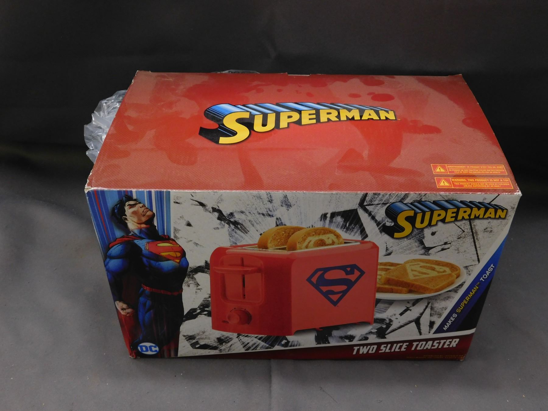 Superman Two Slice Toaster