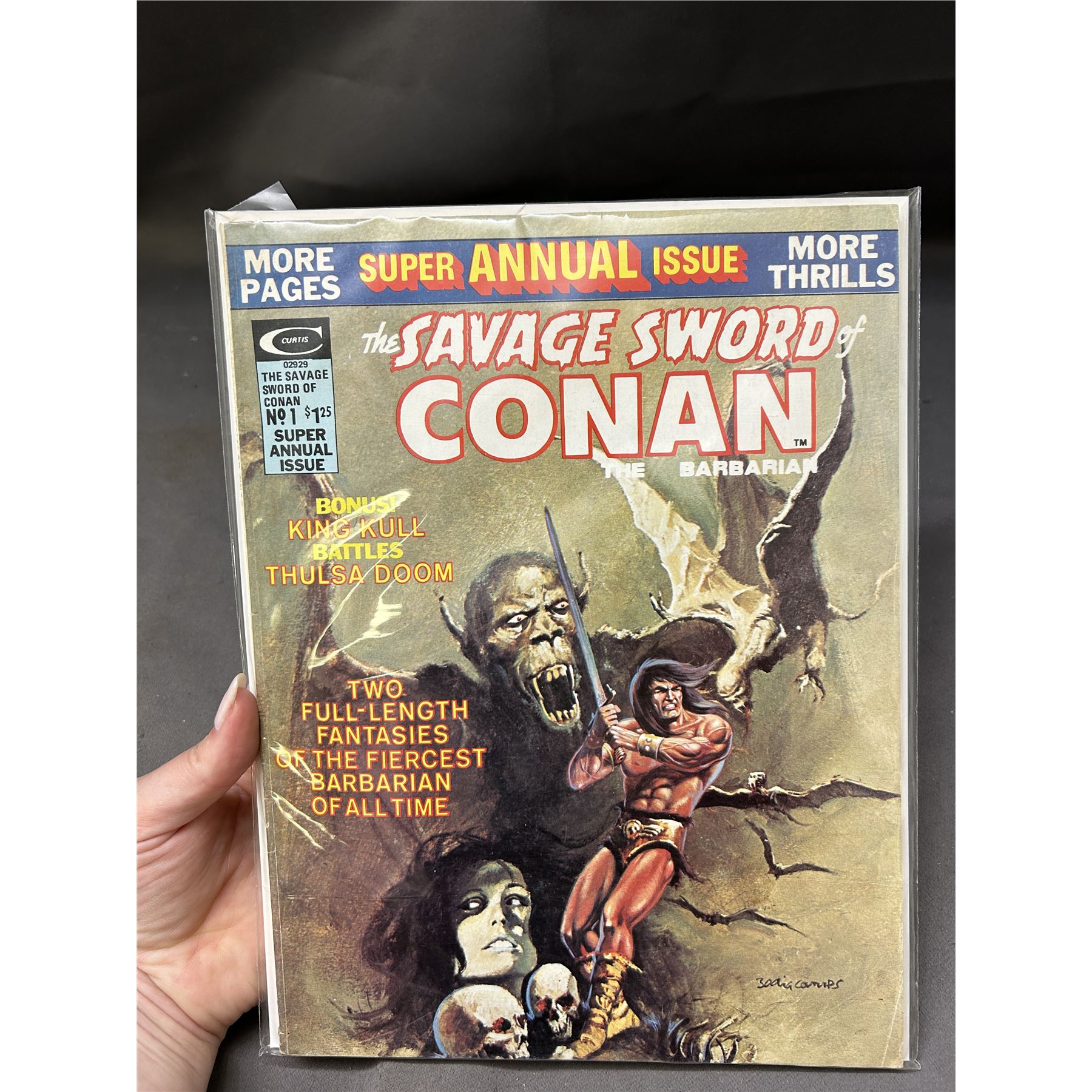 Annual #1 The Savage Sword of Conan Magazine Comic Book