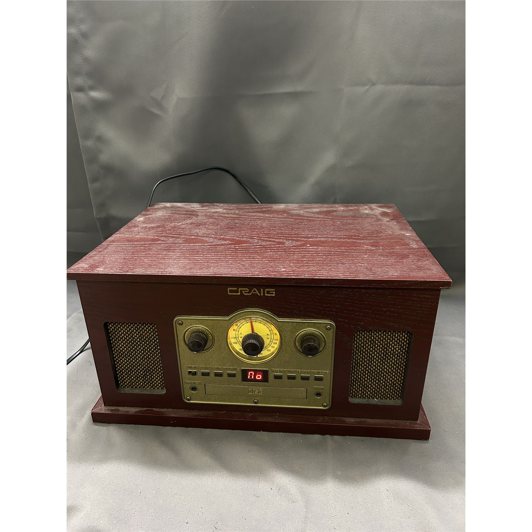 Vintage Craig Multi-Media Player AM FM Radio, Vinyl Record, Tape and CD ...