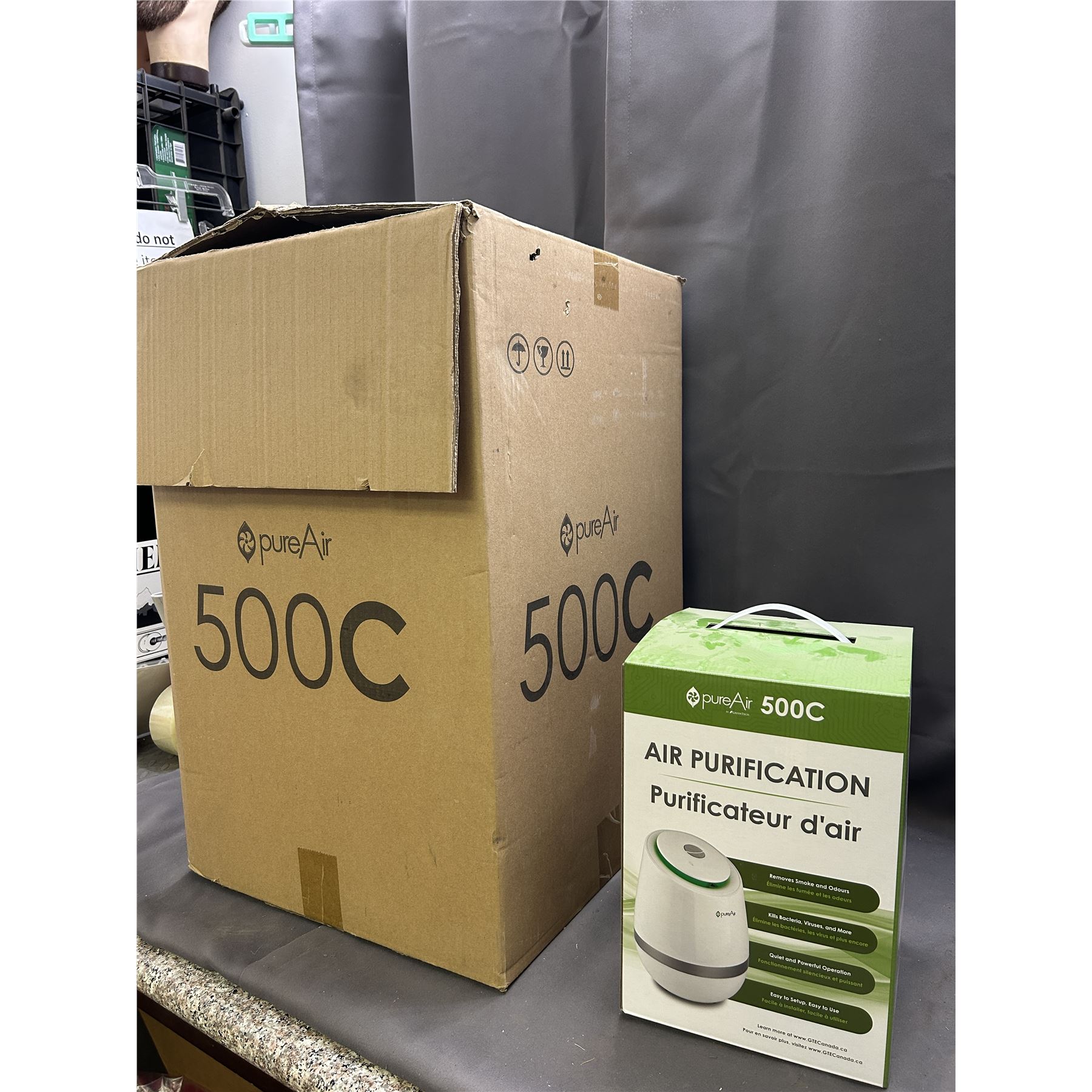 Case of 8 Pure Air 500C Air Purification Air Purifier NOS
