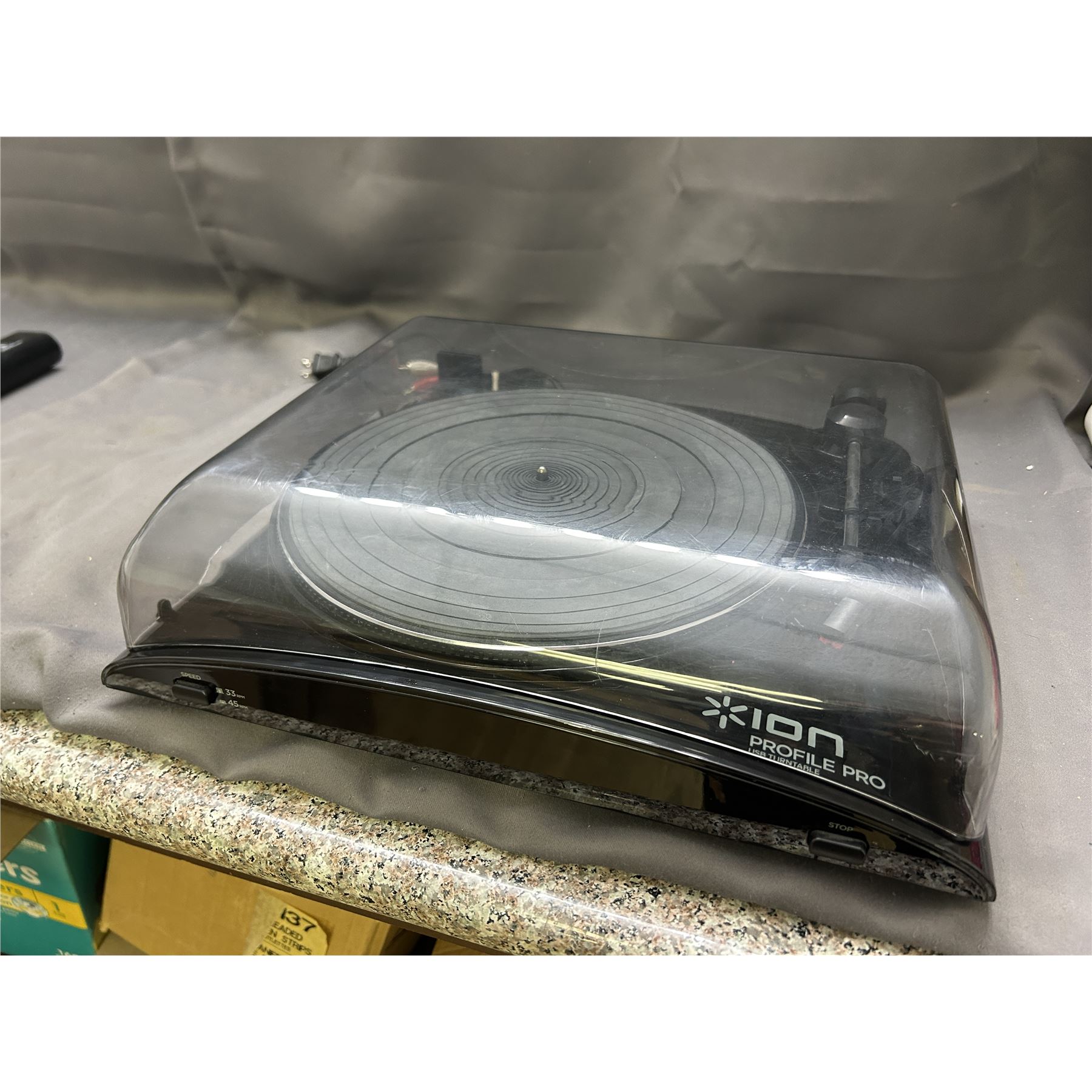 ION Profile Pro USB Turntable Record Player