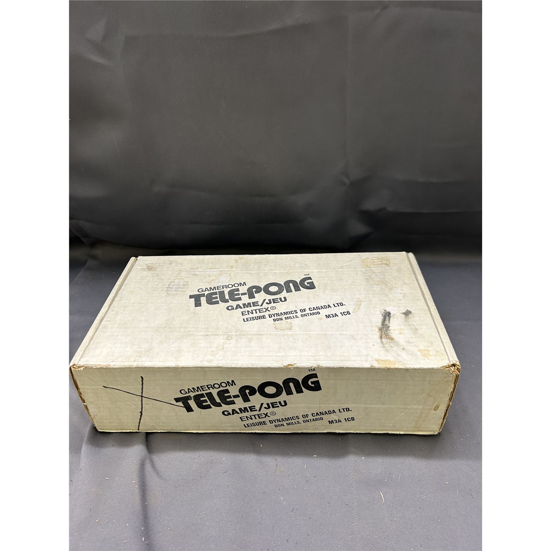 Gameroom Tele-Pong Game (Canadian Box) No 304700 boxed