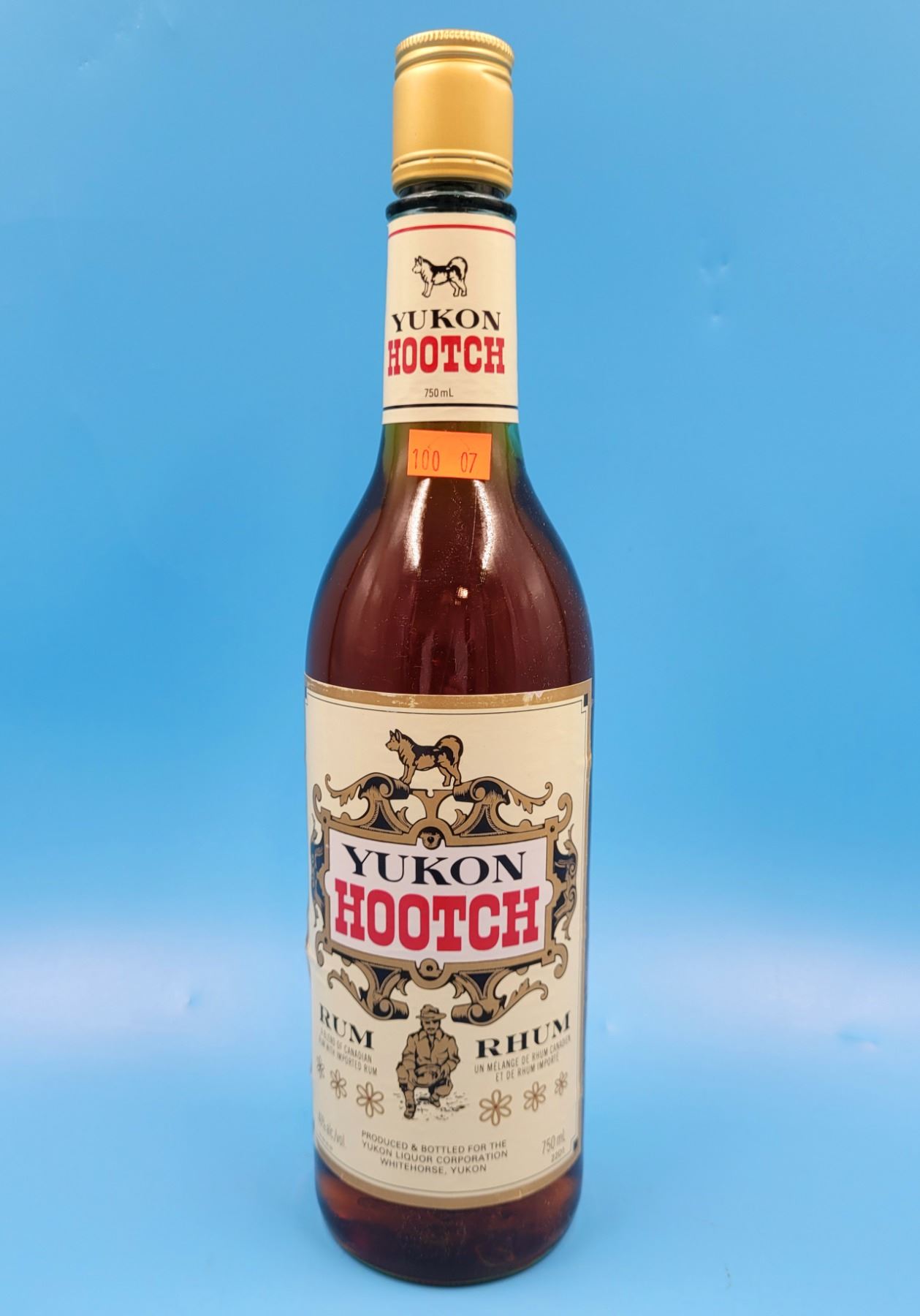 Sealed Bottle Of Yukon Hootch Rum 750ml (19+)