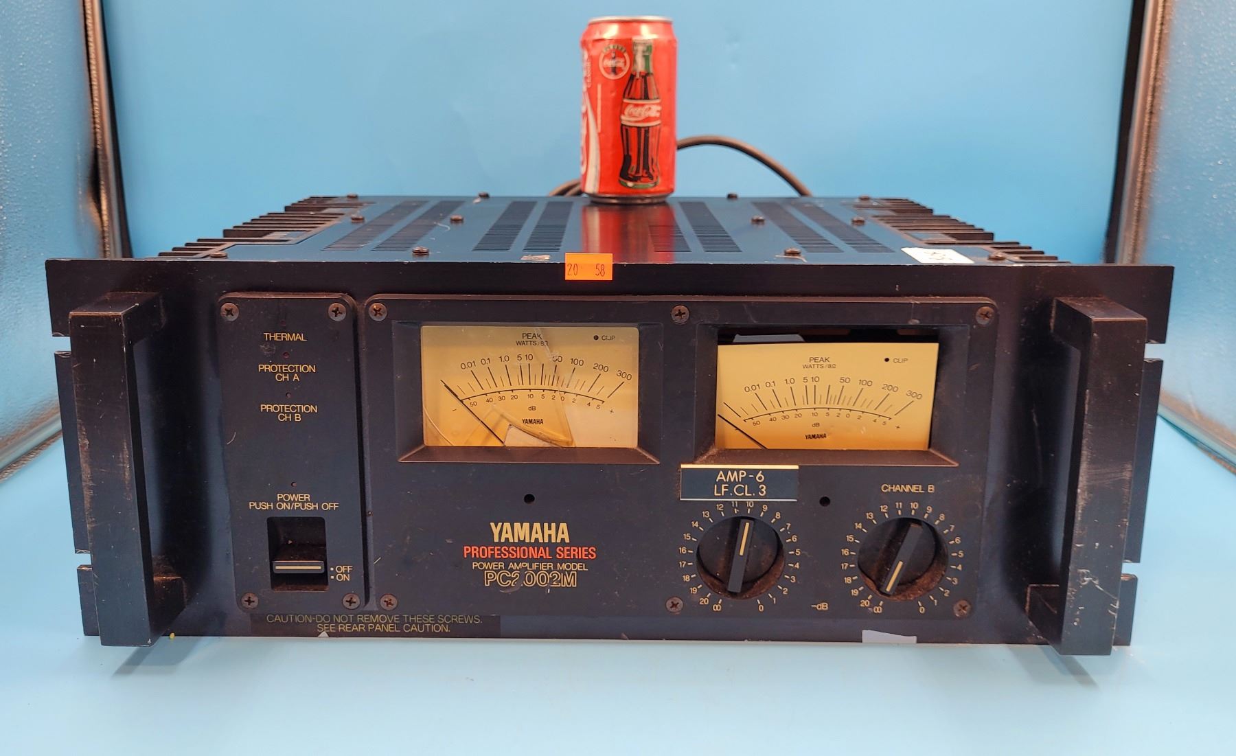 Yamaha Professional Series Power Amplifier Model PC2002M