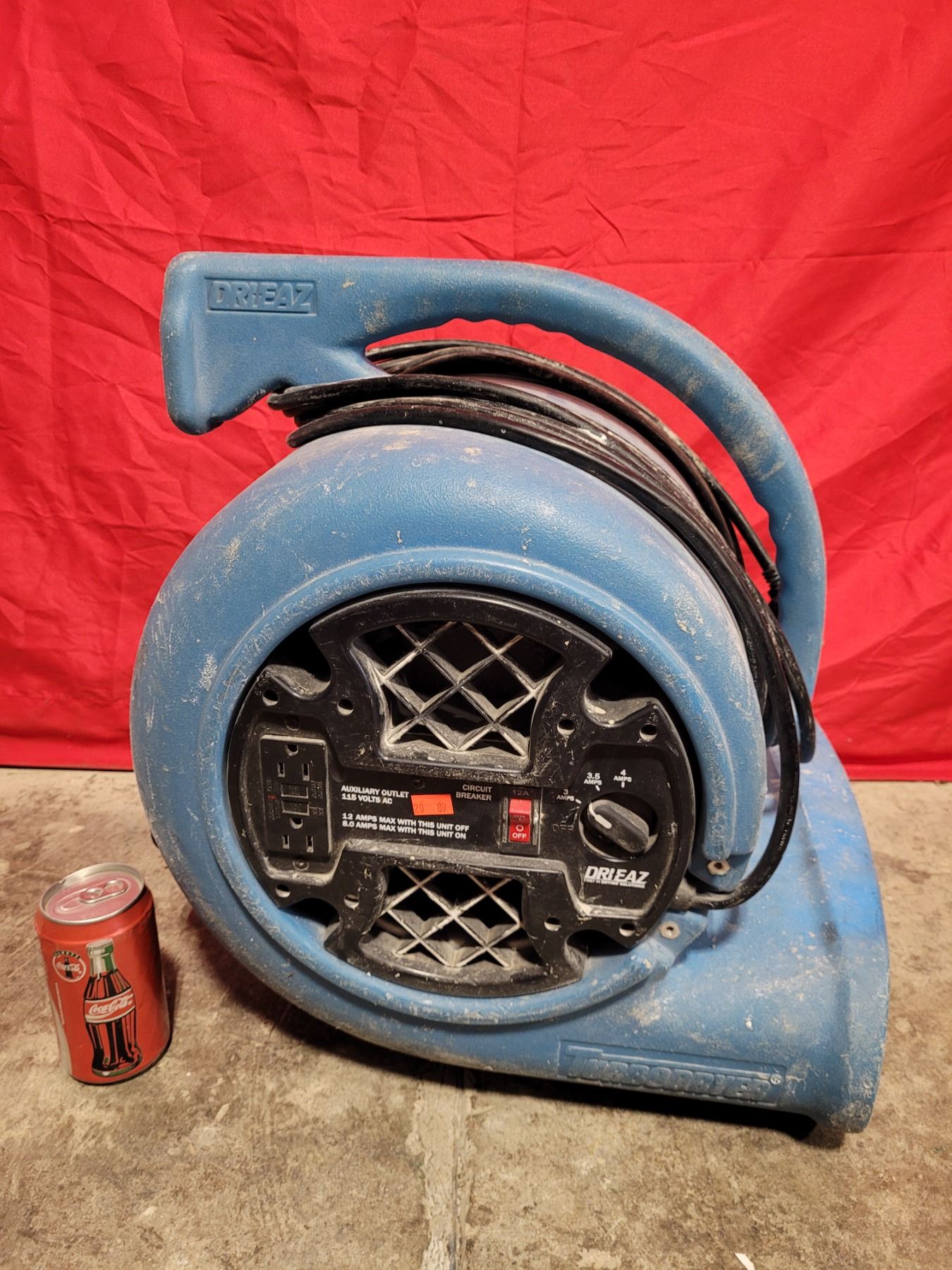 Large Dri-Eaz Sahara Pro X3 TurboDryer Air Mover