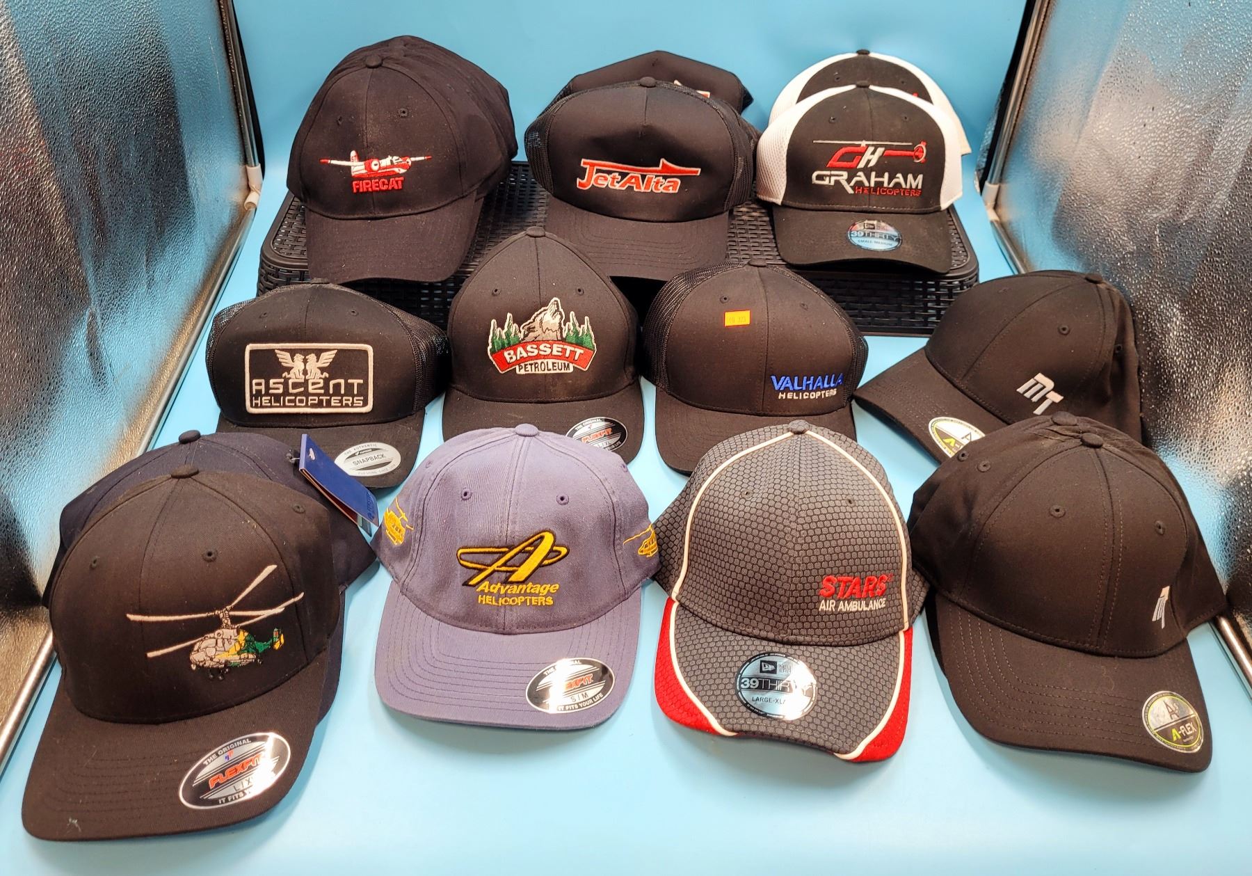 Lot of Assorted Baseball Caps