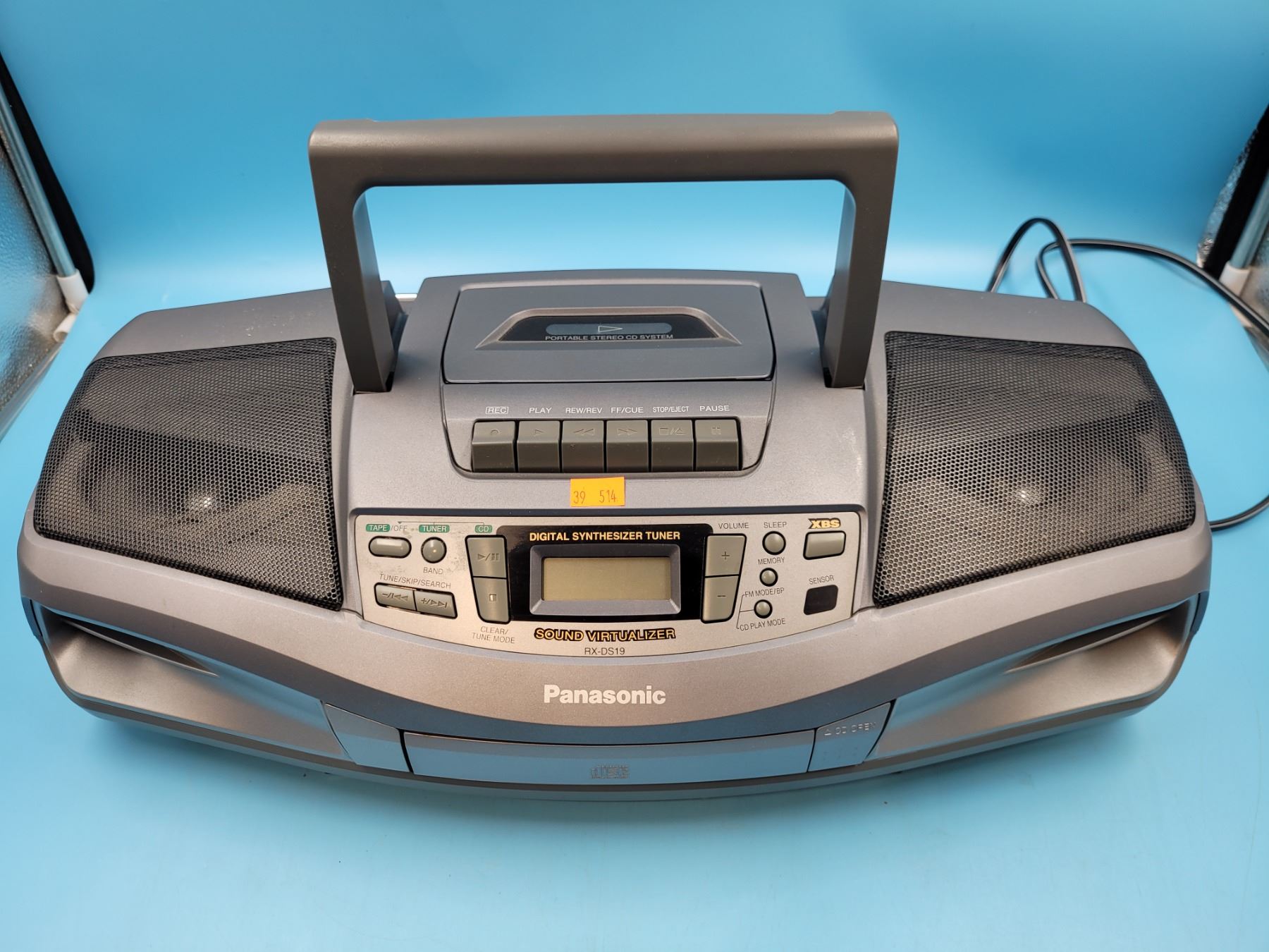 Panasonic RX-DS19 Portable Stereo CD System