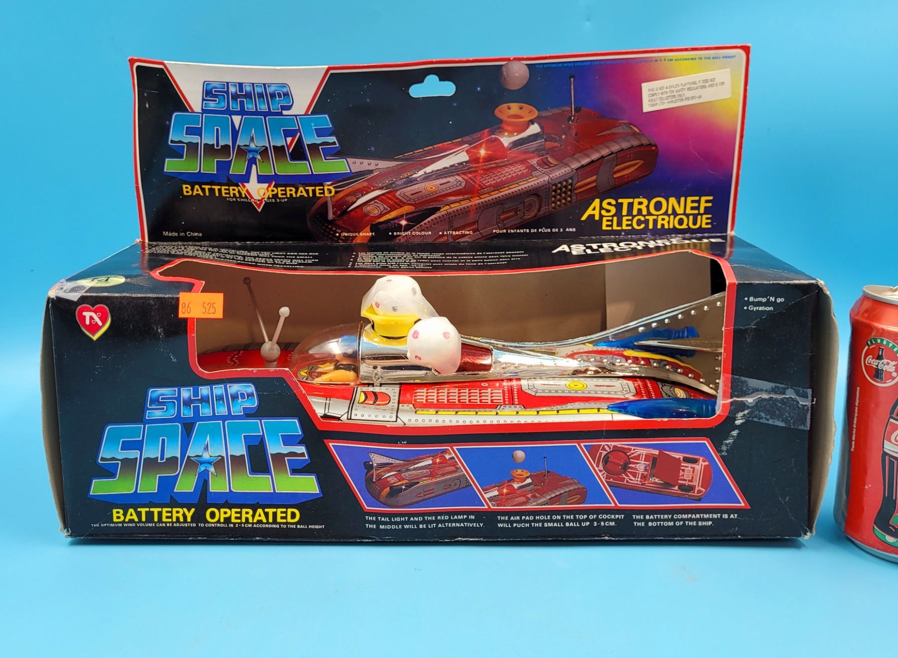 VTG Battery Operated Spaceship