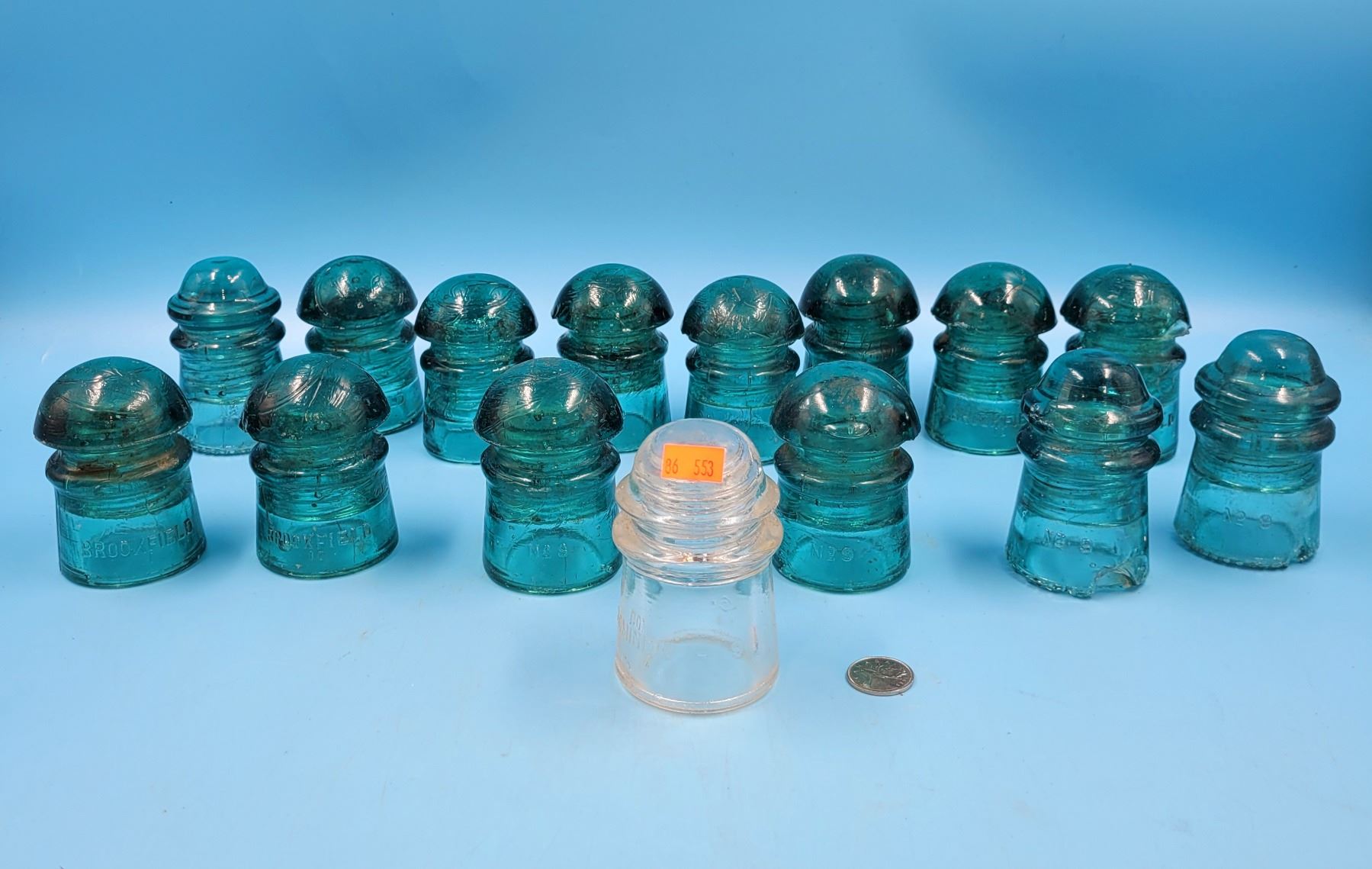 VTG Glass Insulator Lot