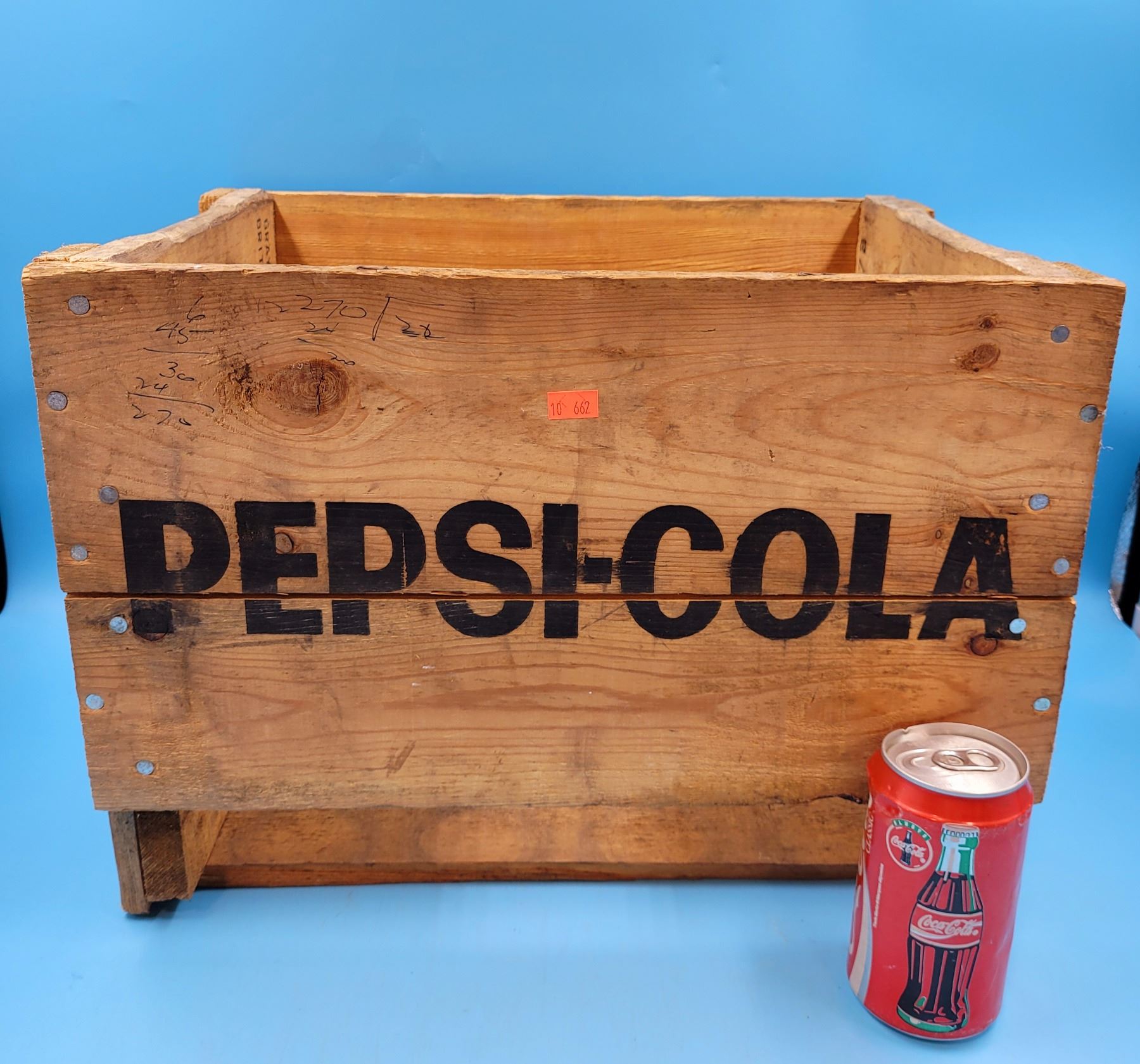 VTG Wooden Pepsi-Cola Crate