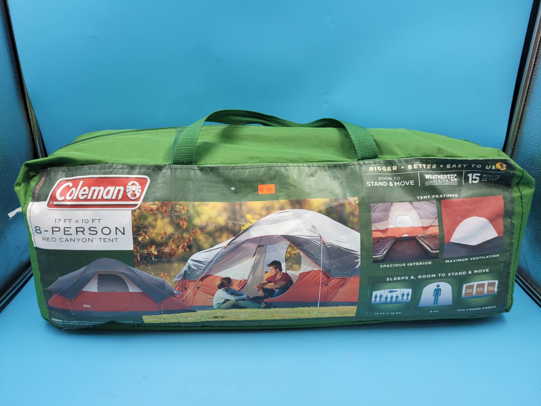 Coleman 8-Person Red Canyon Tent