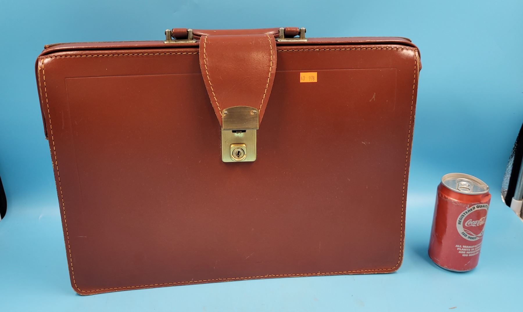 VTG Cowhide Suffolk Briefcase Made In England