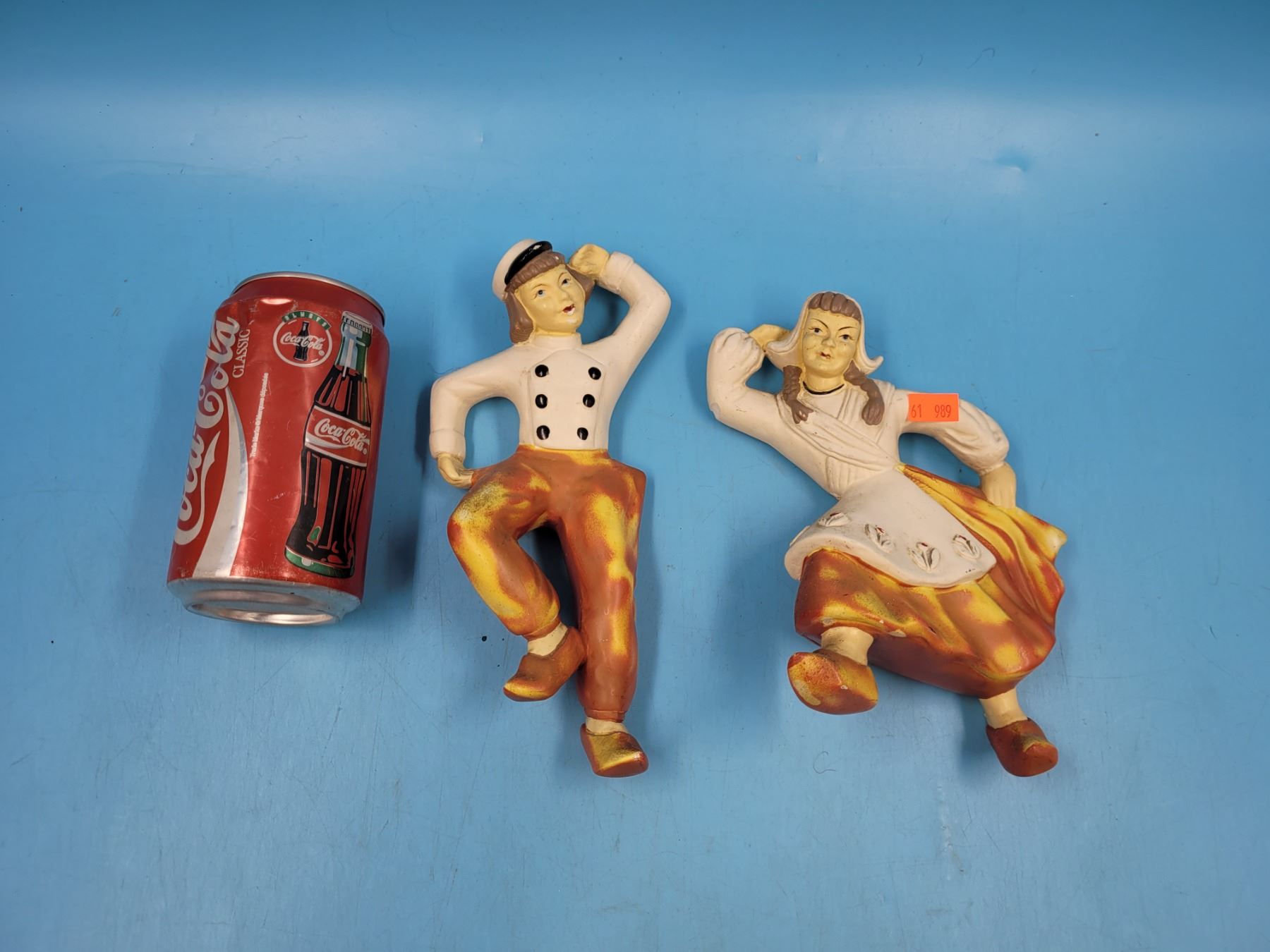 VTG Genuine Hand Painted Devonware Dutch Figurines