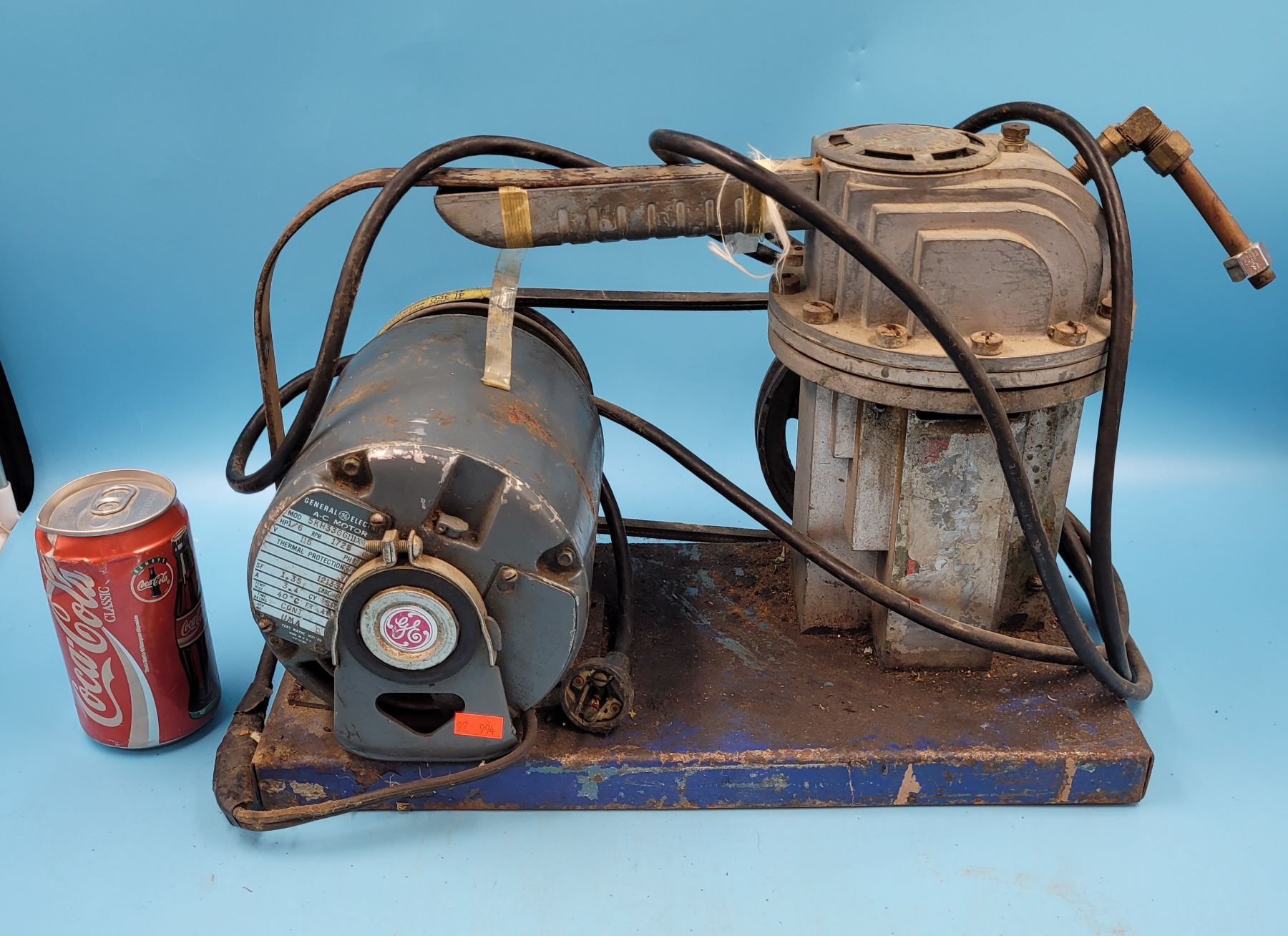General Electric A.C Motor & Air Compressor