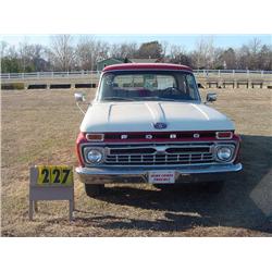 1966 Ford F100 Ranger