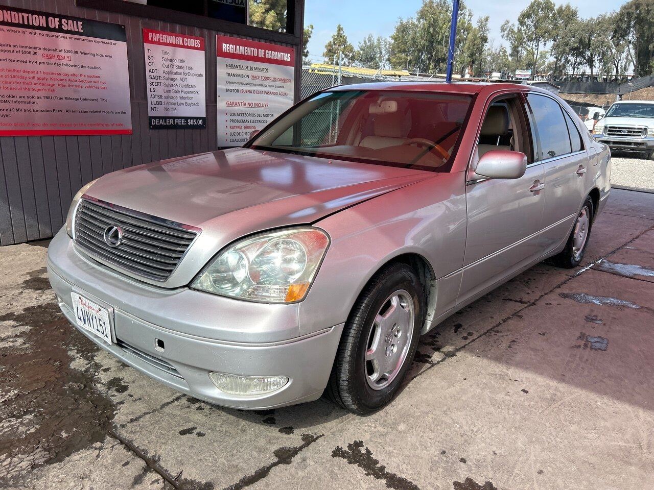 2002 LEXUS LS 430