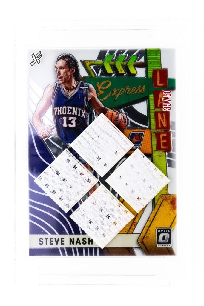 Jersey Fusion - Material From a Game Worn Jersey in 2010-2011 by Steve ...
