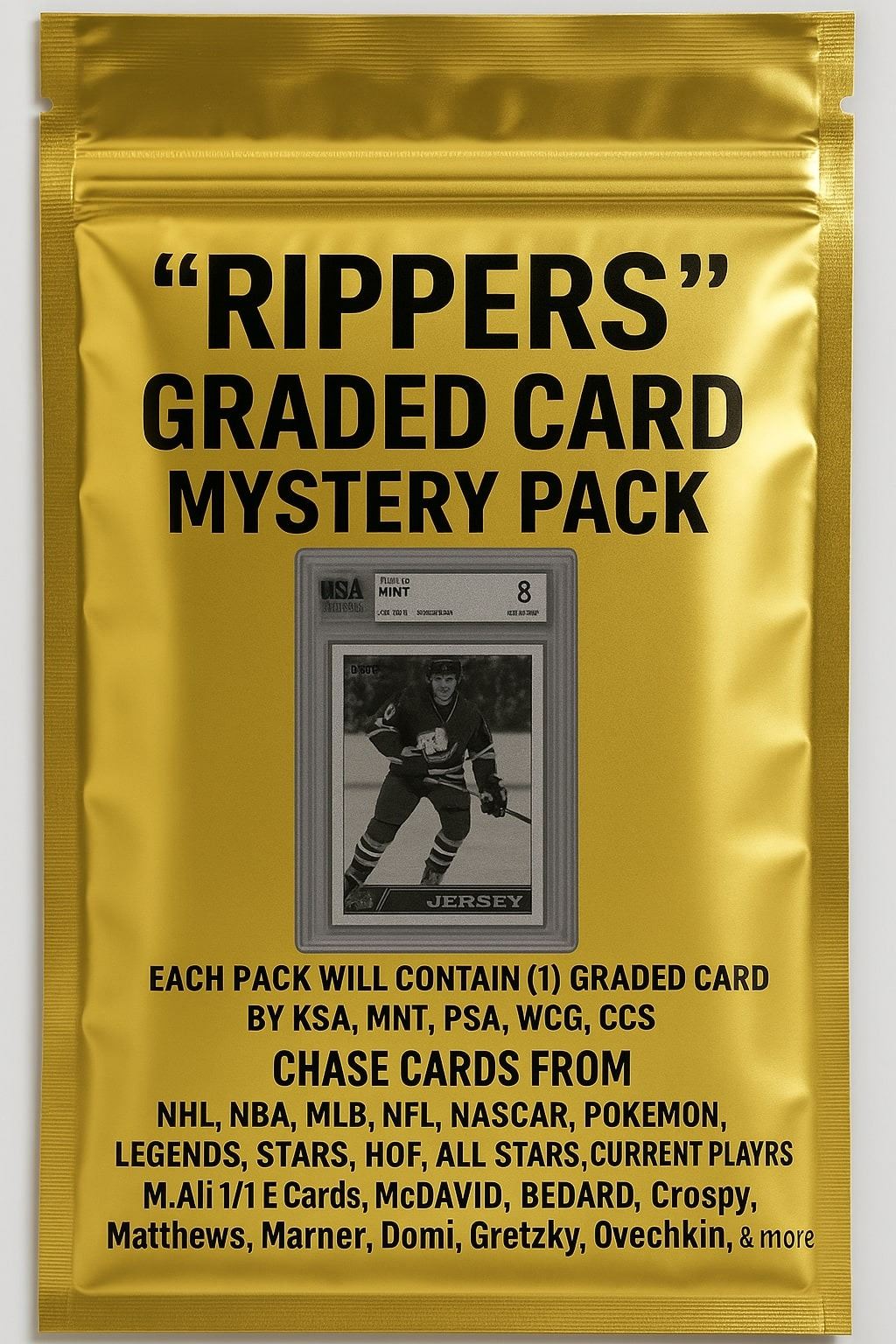 "RIPPERS" Graded Card Mystery Pack – Chase Greatness