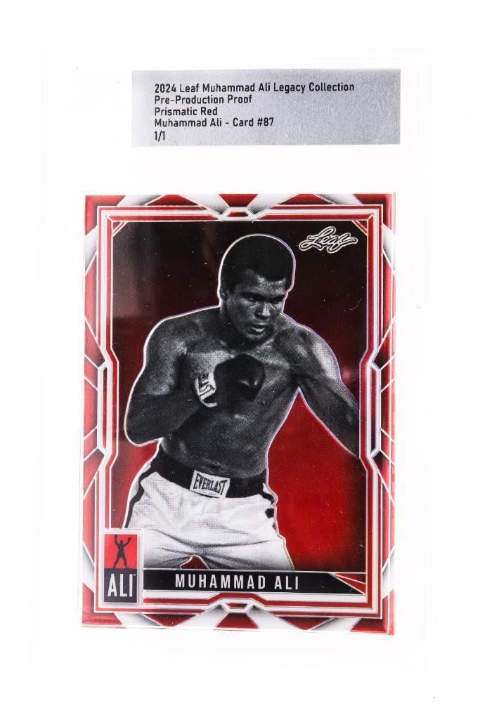 2024 LEAF Muhammad Ali Legacy Collection Pre Production Proof ...