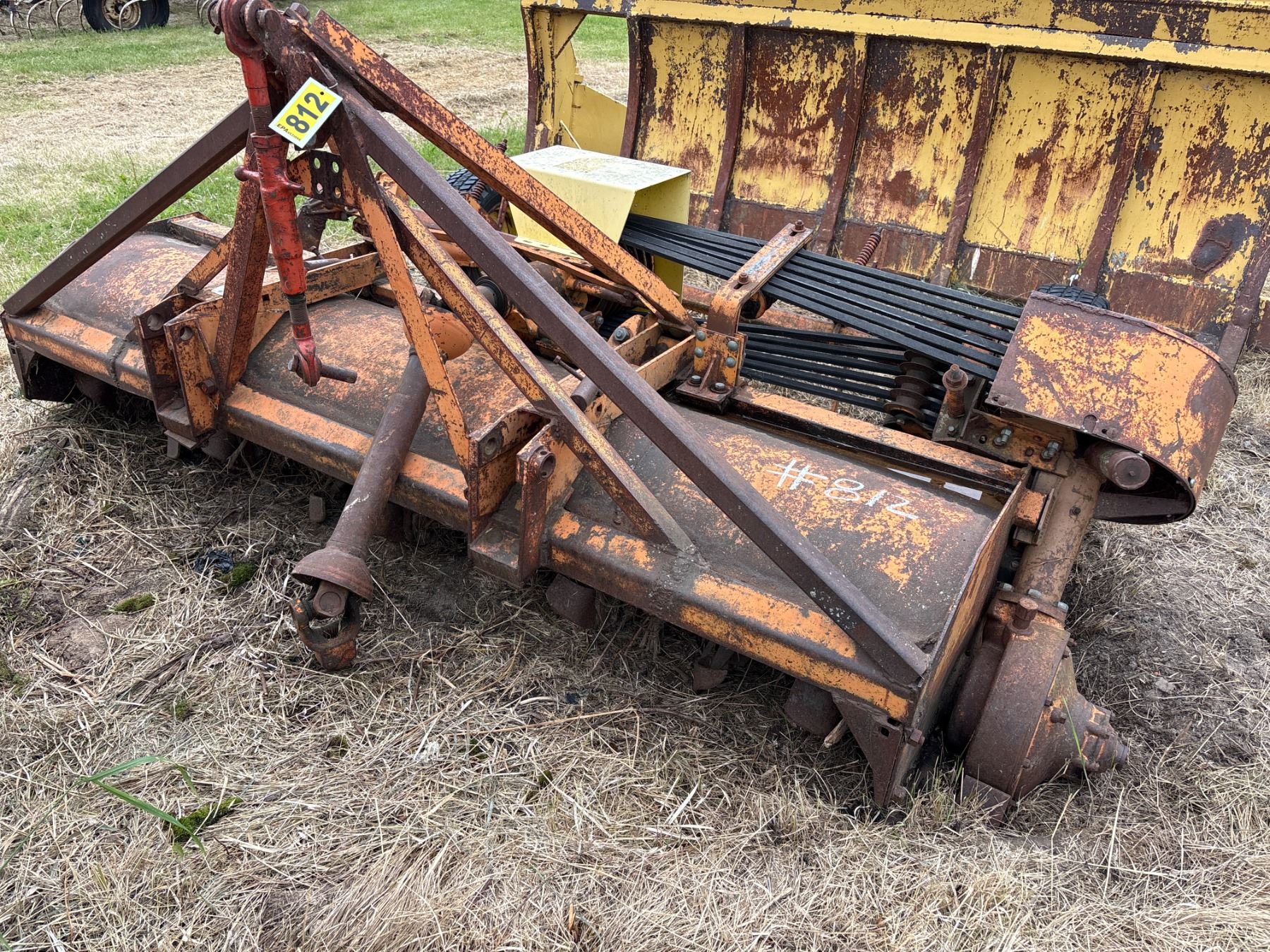 8ft. 3pt Rototiller, Heavy Duty, 1000 P.T.O. Working order